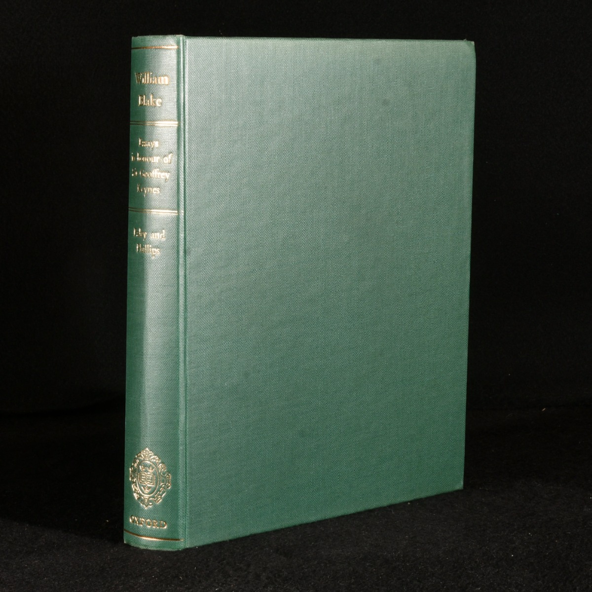 William Blake Essays in Honour of Sir Geoffrey Keynes by William Blake ...