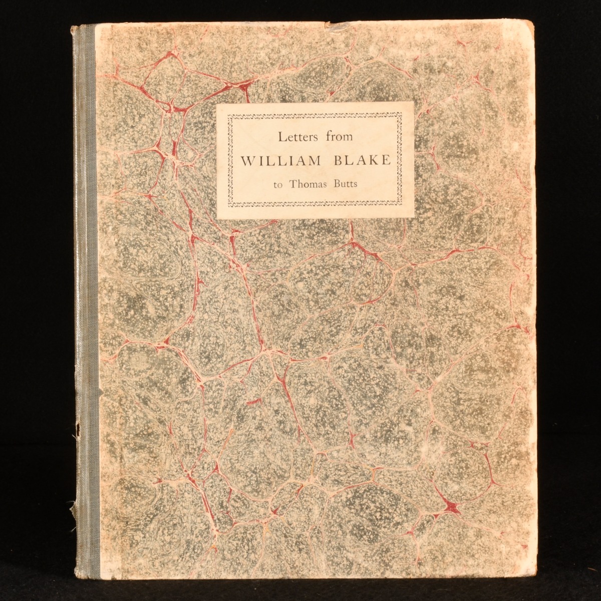 Letters from William Blake to Thomas Butts 1800-1803 by William Blake ...