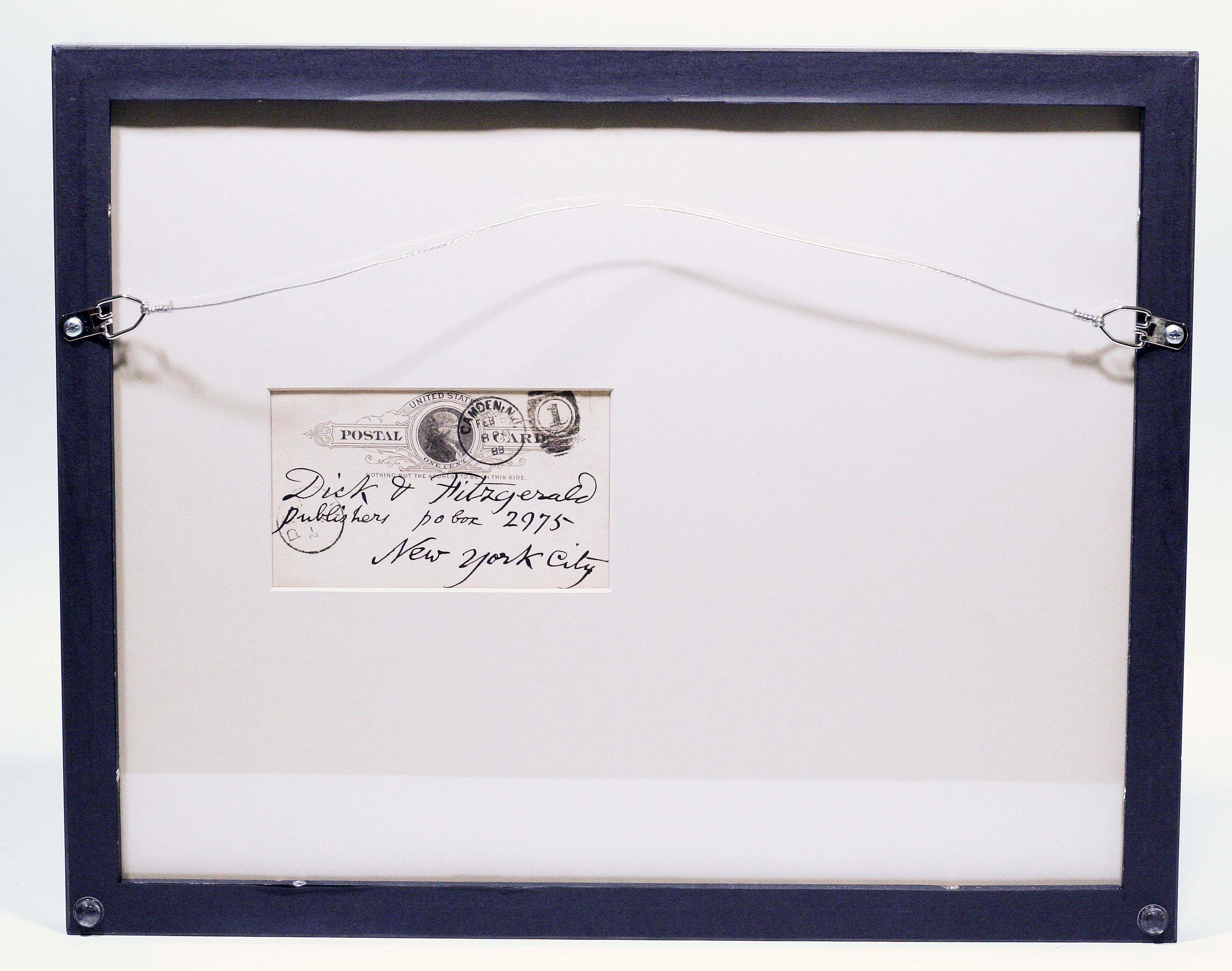 Autographed Letter Signed [ALS] Mentioning "Leaves of Grass" by Walt ...