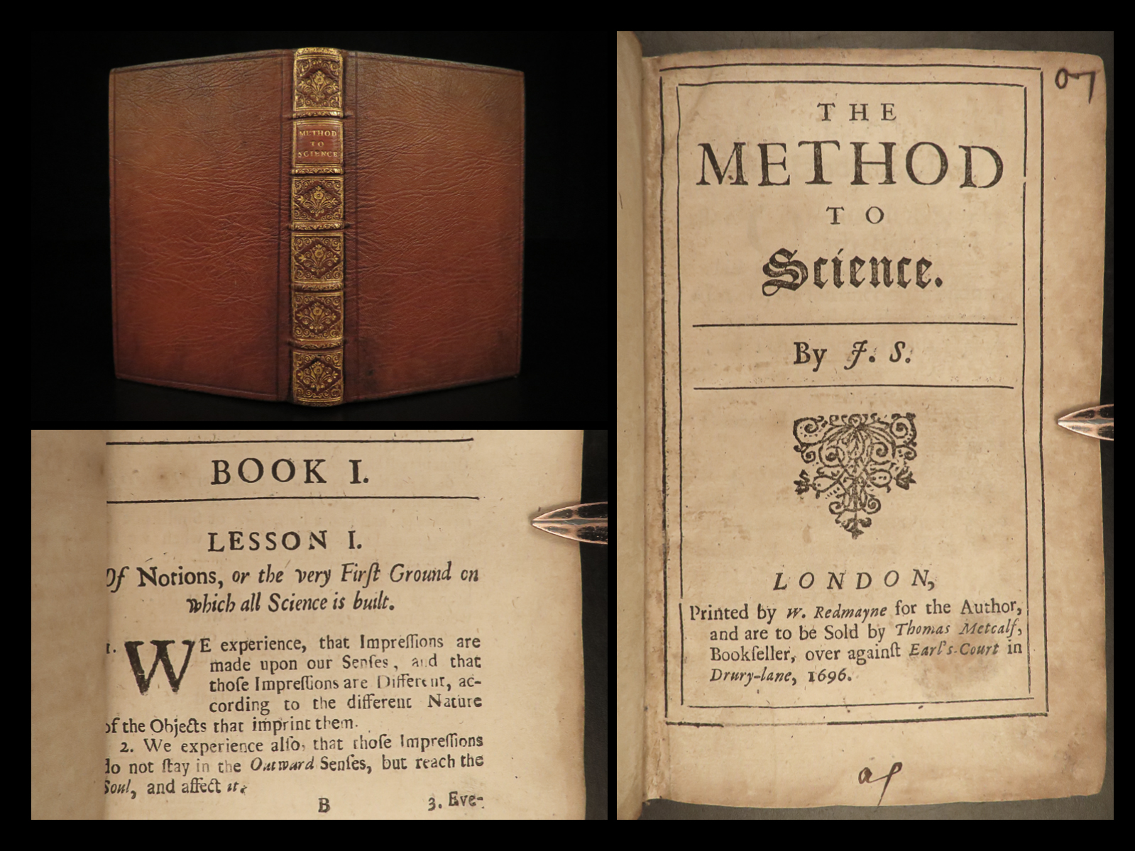 The method to science by J.S by SERGEANT, John: Near Fine Hardcover ...
