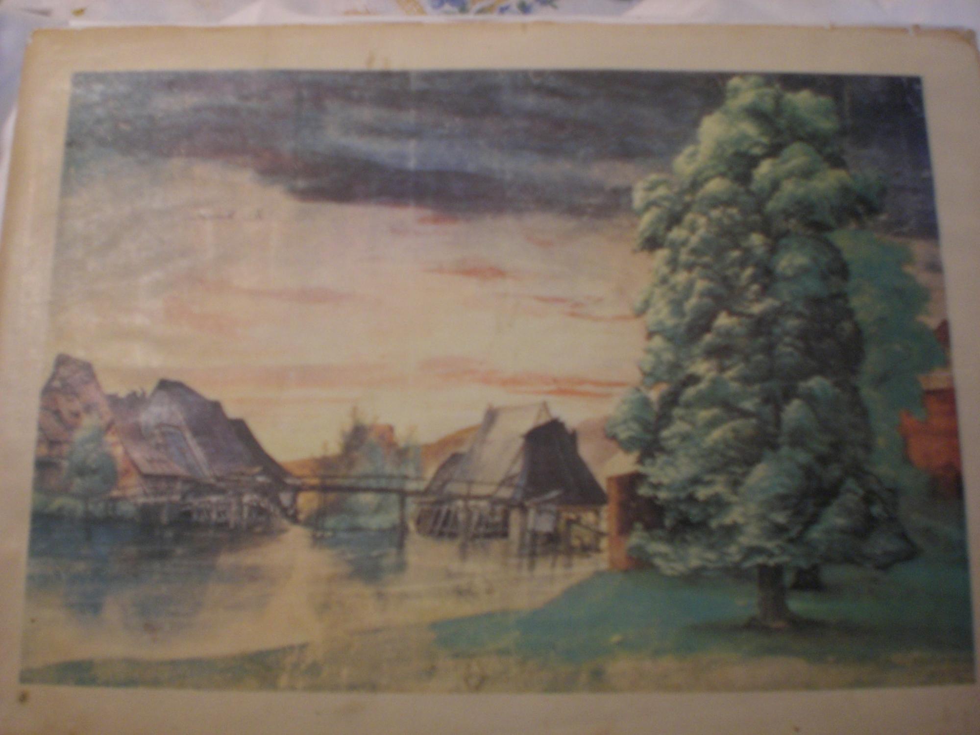 Albrecht Durer: The Landscape Water-colours by Walter Koschatsky: Very ...