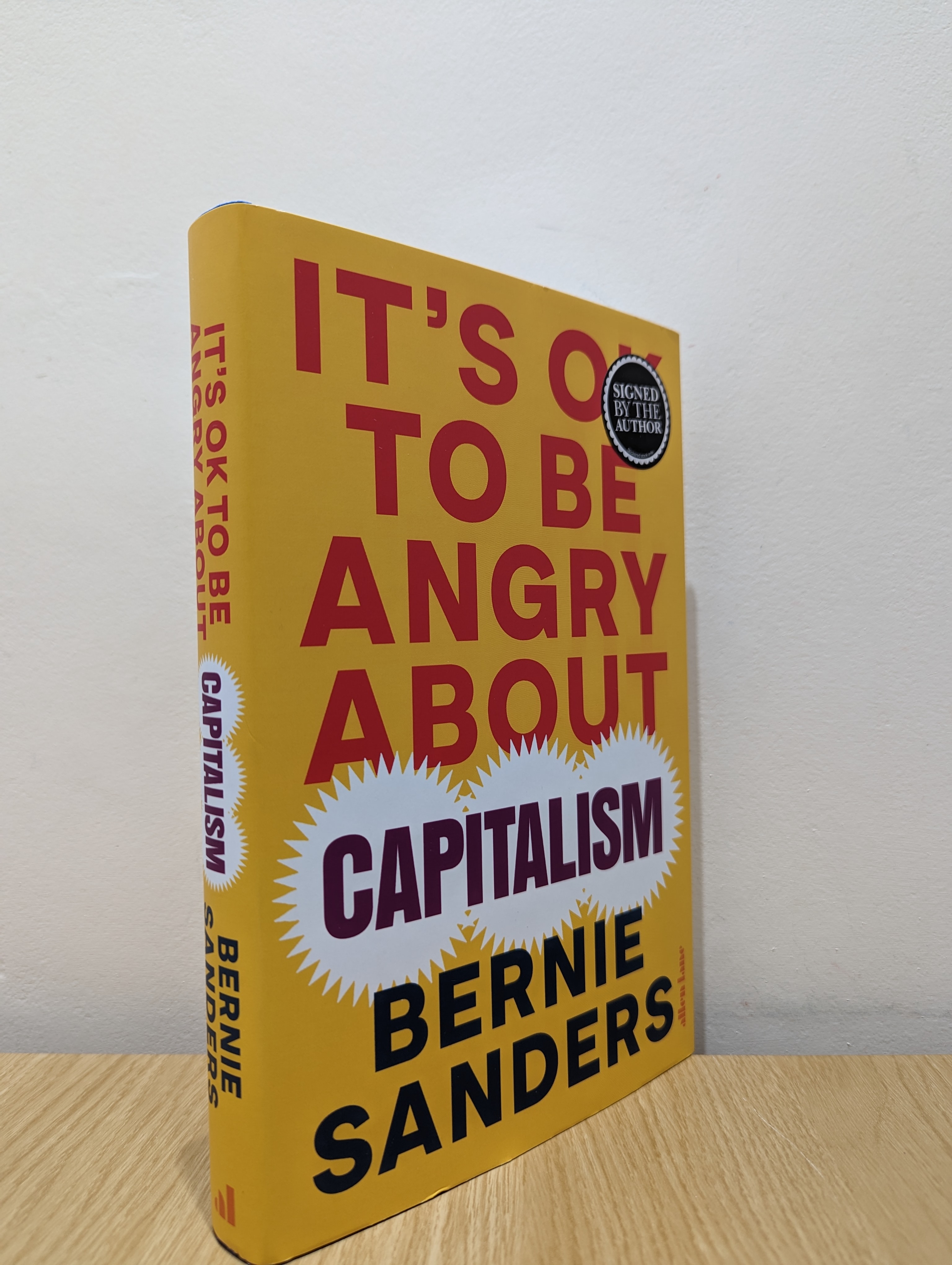 It's OK to be Angry About Capitalism (Signed Bookplate Edition) by ...