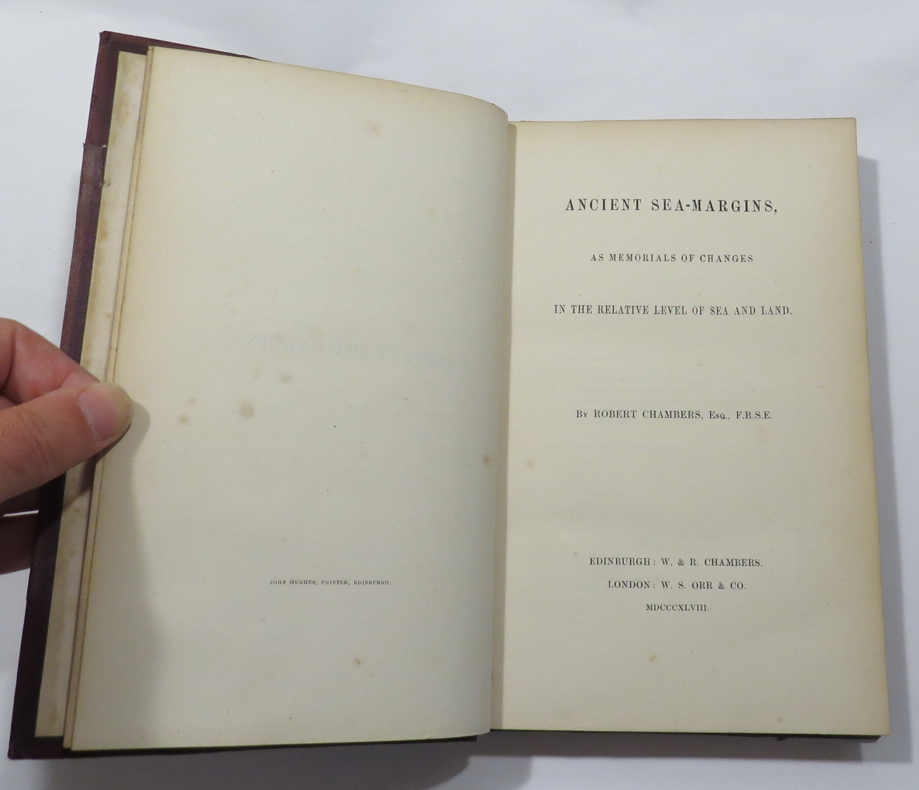 Ancient Sea-Margins, As Memorials of Changes in the Relative Level of ...