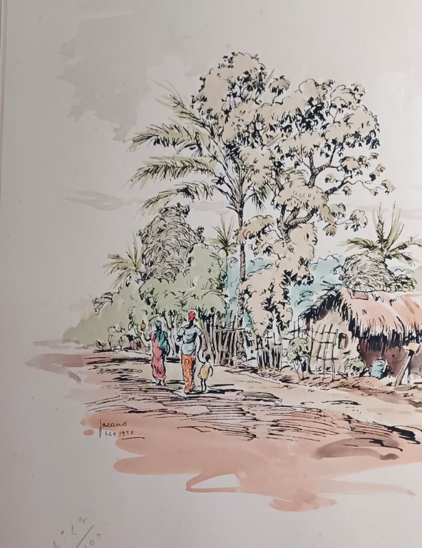 Croquis de Léopoldville. von JACANO, Jacques HANOT | Librairie L'Abac ...