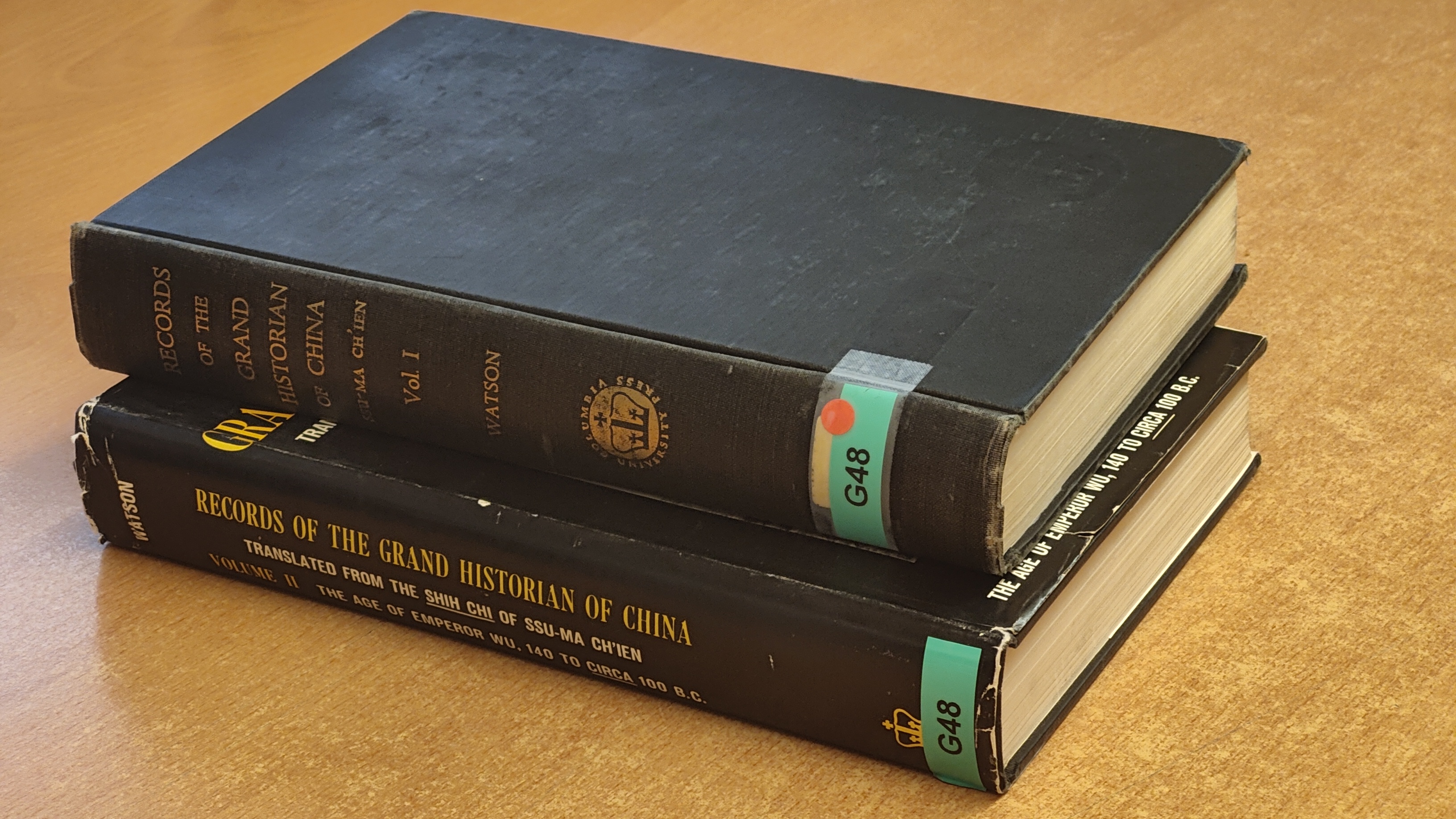 Records of the grand historian of China by Ssu-ma Ch'ien, Burton Watson ...