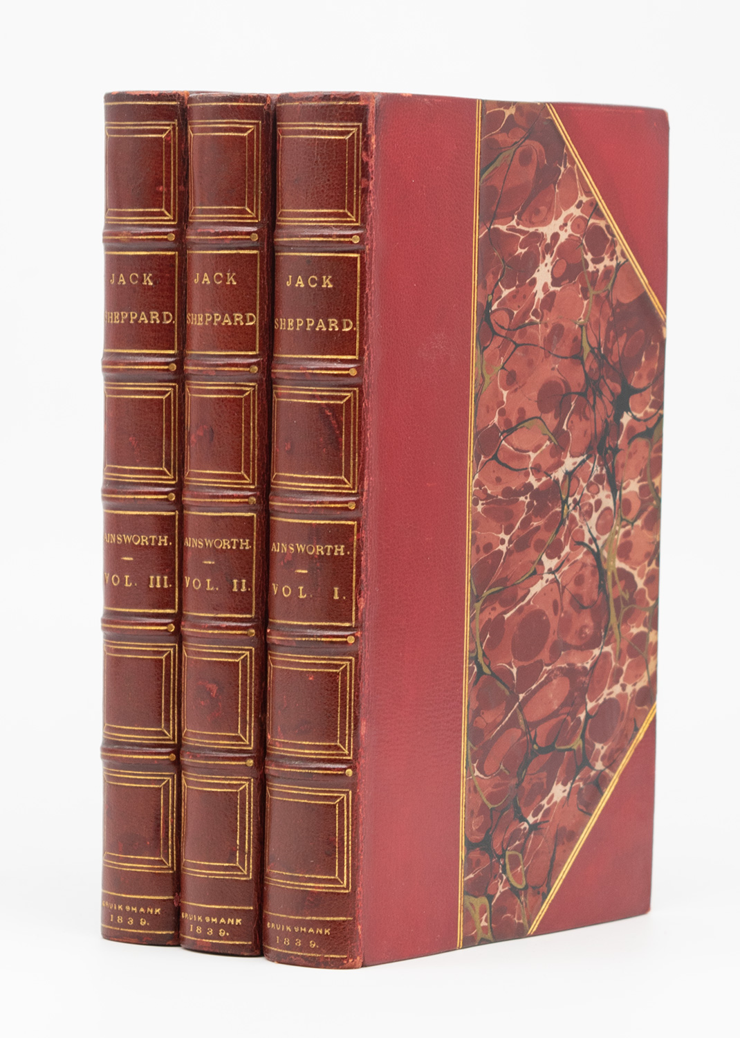 Jack Sheppard. A Romance by AINSWORTH, William Harrison: (1839) First ...