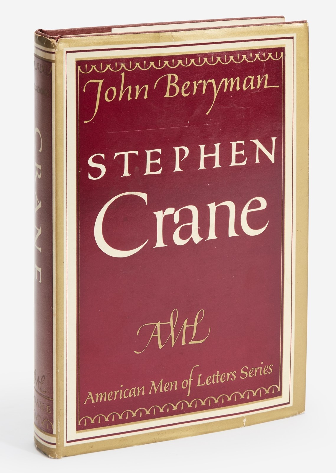 STEPHEN CRANE by BERRYMAN, John: Hardcover (1950) First Edition ...
