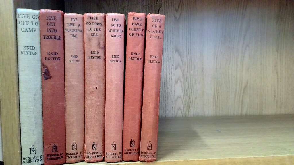 Enid Blyton 7 Hardback Famous Five First Editions No Dust Jackets by ... Enid Blyton 7 Hardback Famous Five First Editions No Dust Jackets by ...