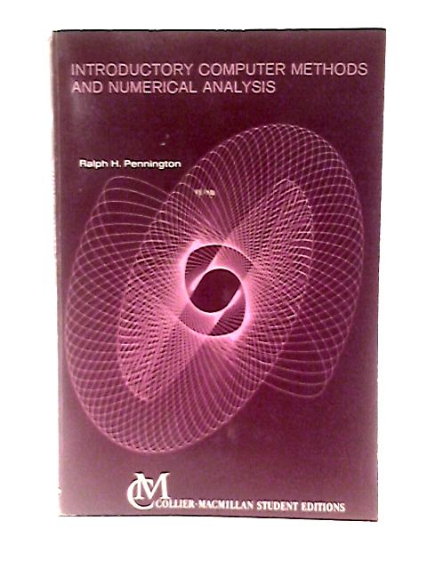 Introductory Computer Methods and Numerical Analysis von Ralph H ... Introductory Computer Methods and Numerical Analysis von Ralph H ...