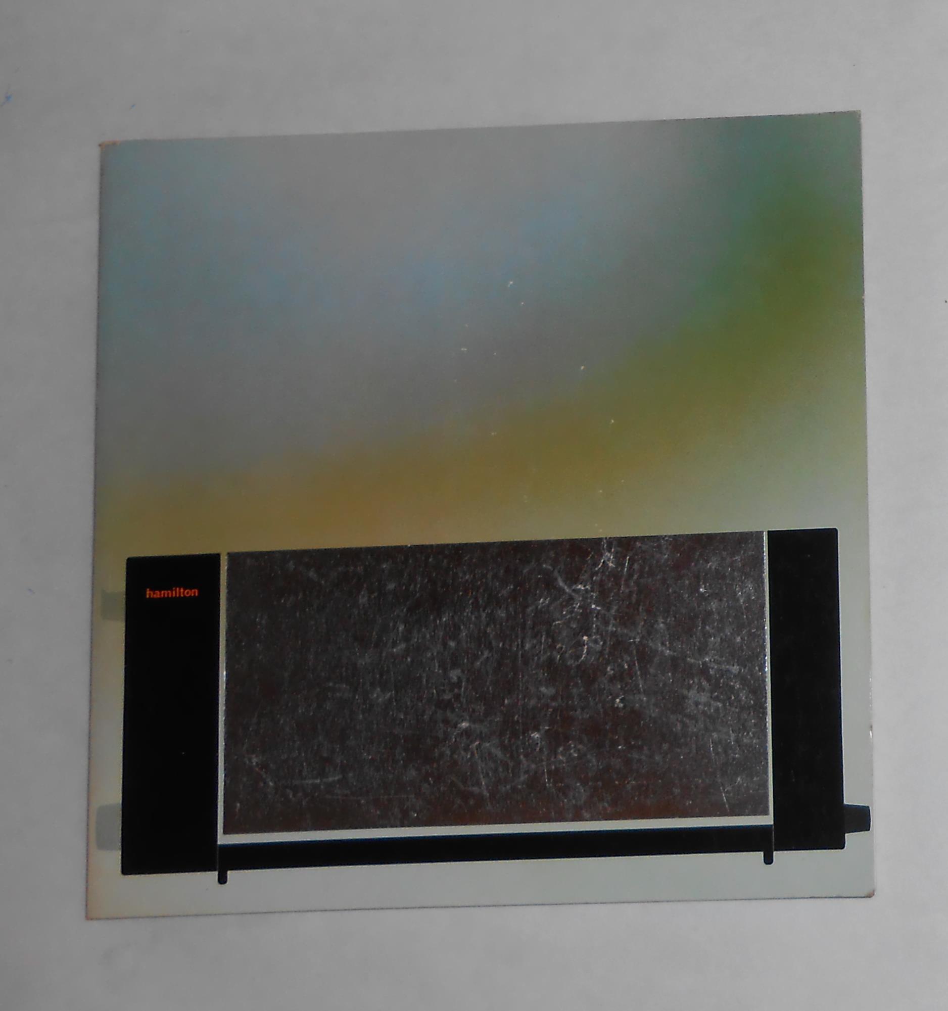 Richard Hamilton (Tate Gallery, London 12 March - 19 April 1970 and ...