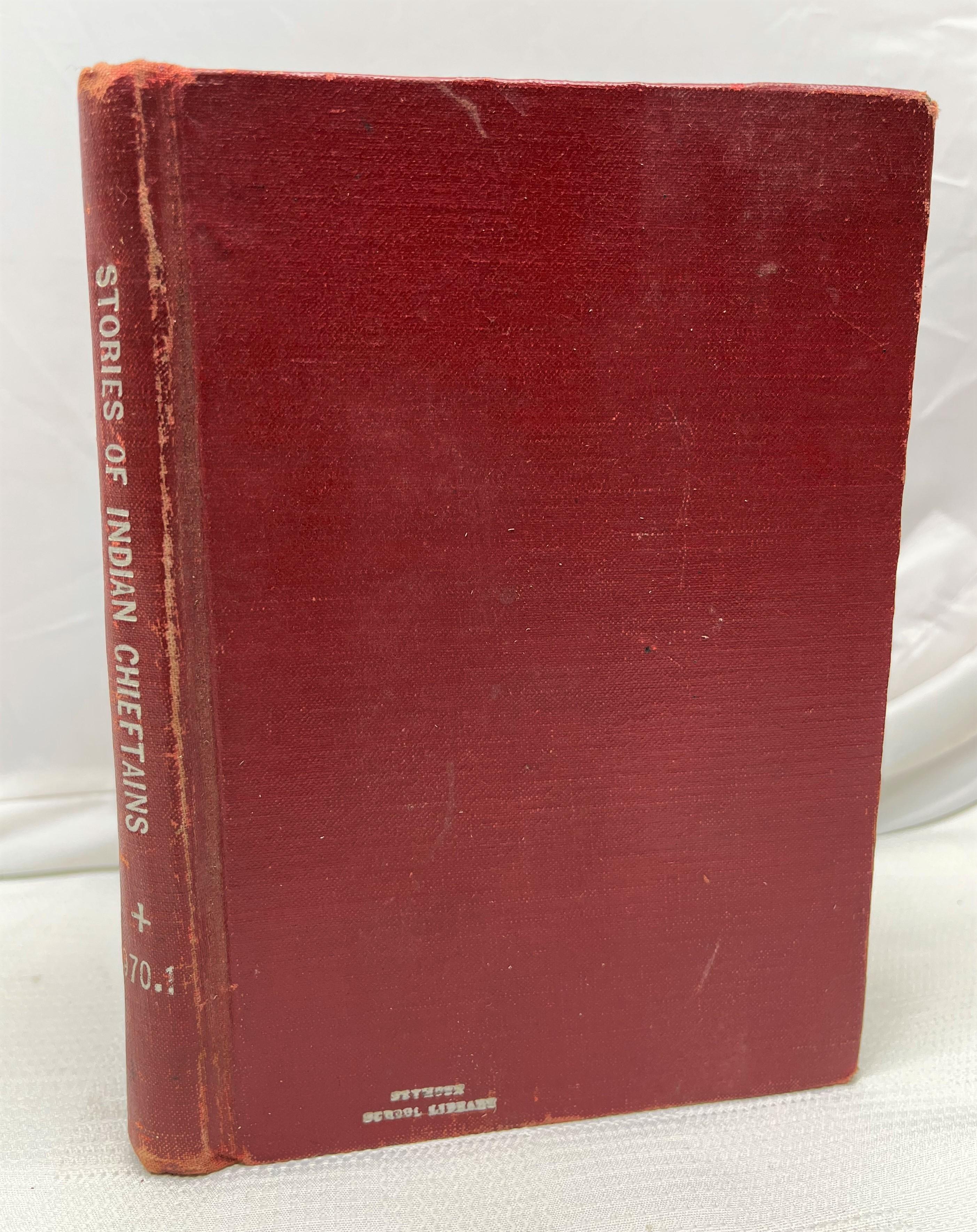 Stories of Indian Chieftains: Part Two by Mary Hall Husted: Good ...