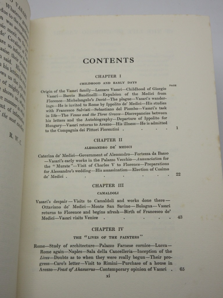 The Life of Giorgio Vasari: A Study of the Later Renaissance in Italy ...