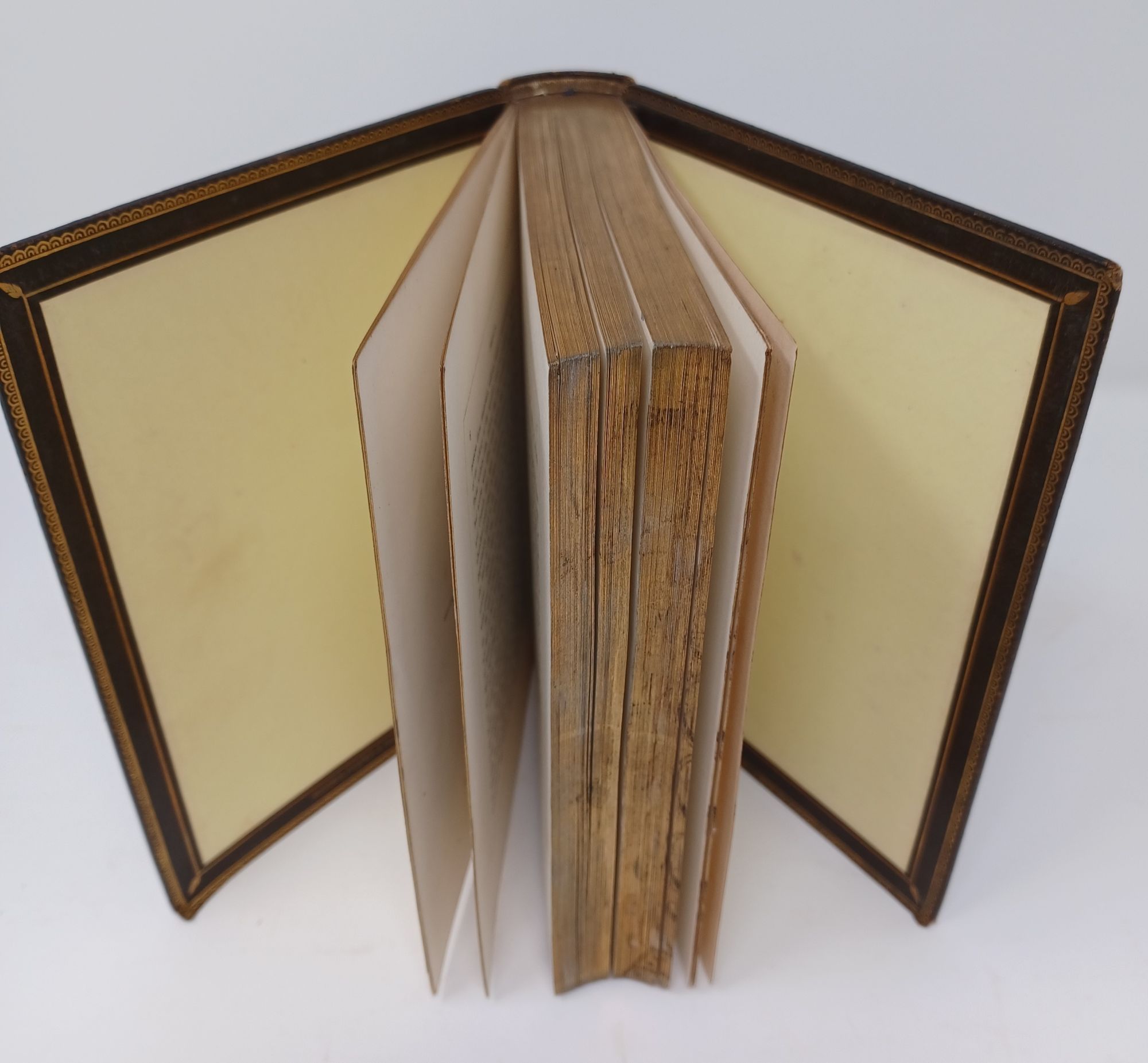 Lays of Ancient Rome - in fine binding, with color fore-edge painting ...