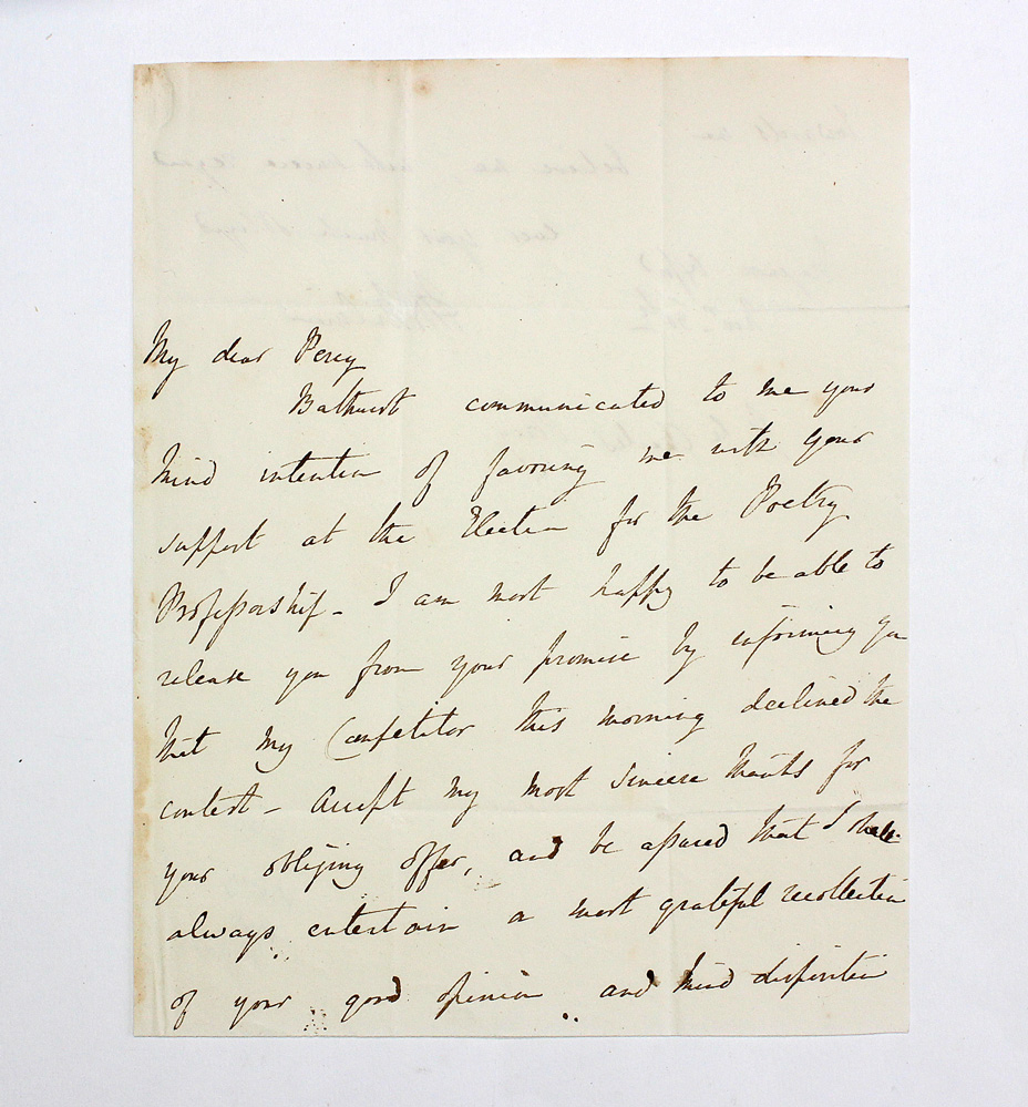 An Original Hand Written and Signed Letter from Historian Henry Hart ...