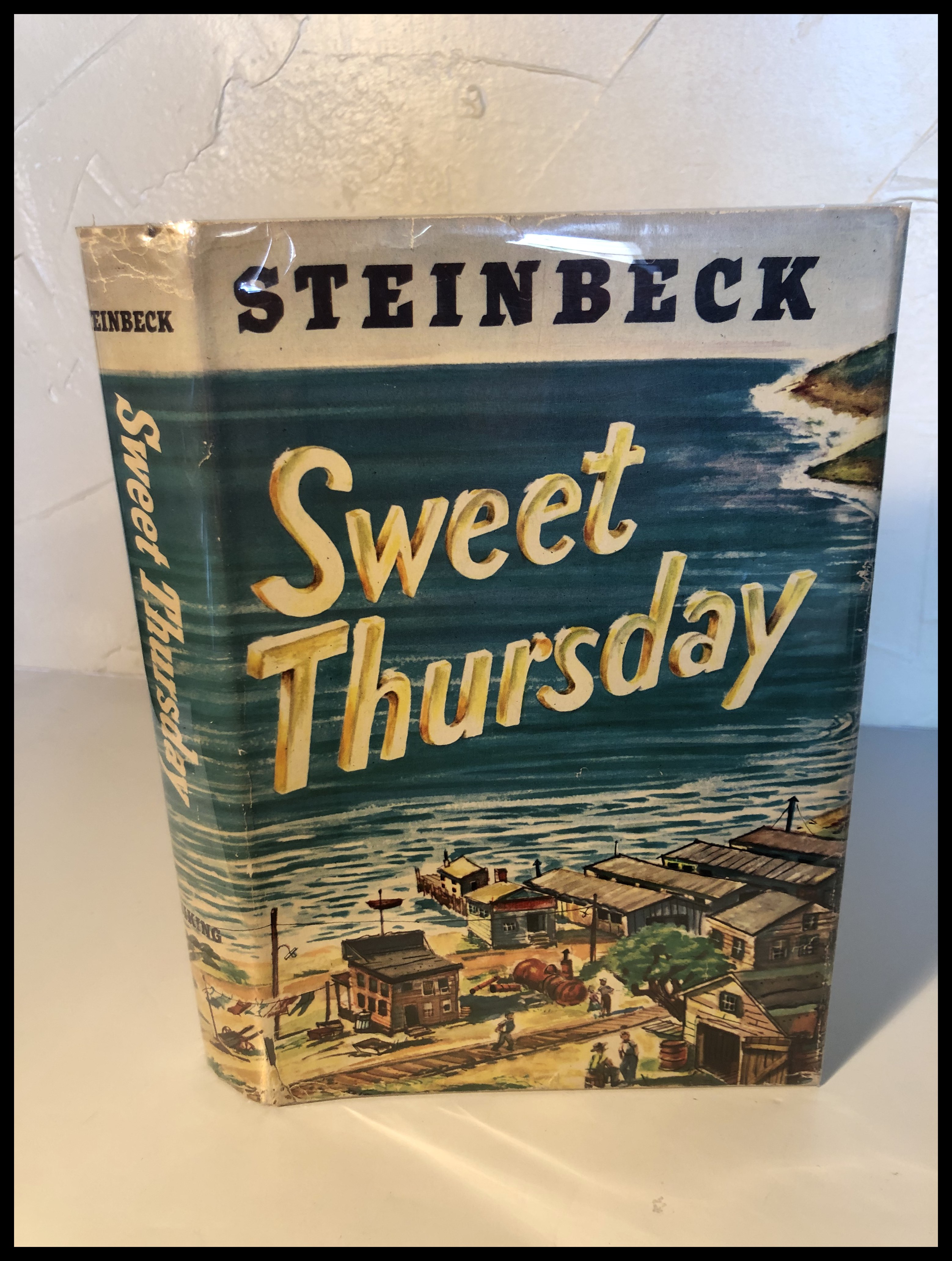 Sweet Thursday, with cut Signature by Steinbeck, John: Very Good or ...