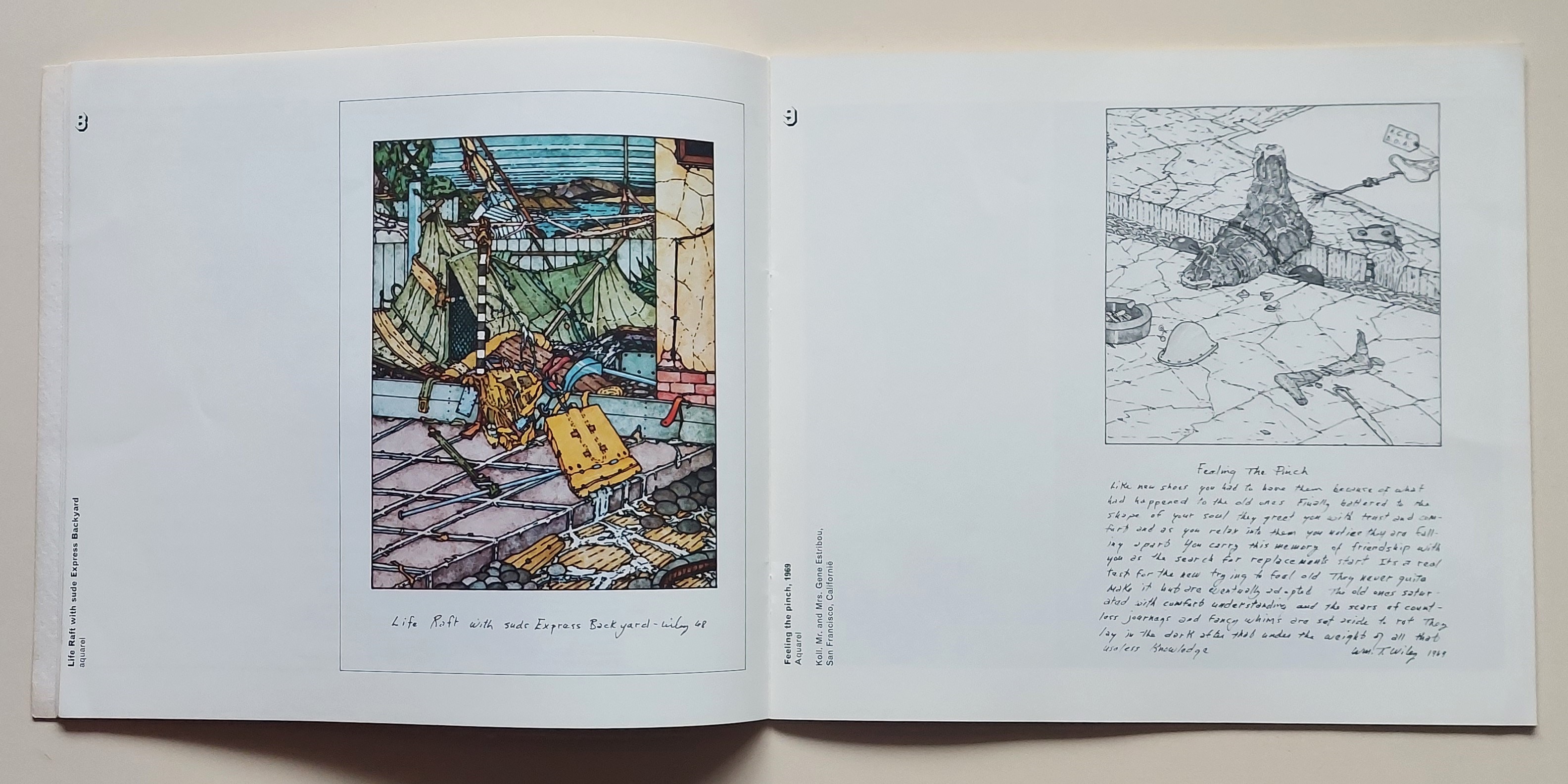 William Wiley. Assemblages en aquarellen by Wiley, William / Hein ...