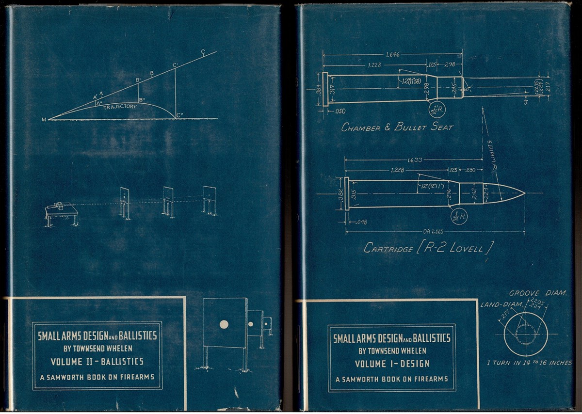 SMALL ARMS DESIGN AND BALLISTICS. Volume 1 is Design and Volume 2 is ...