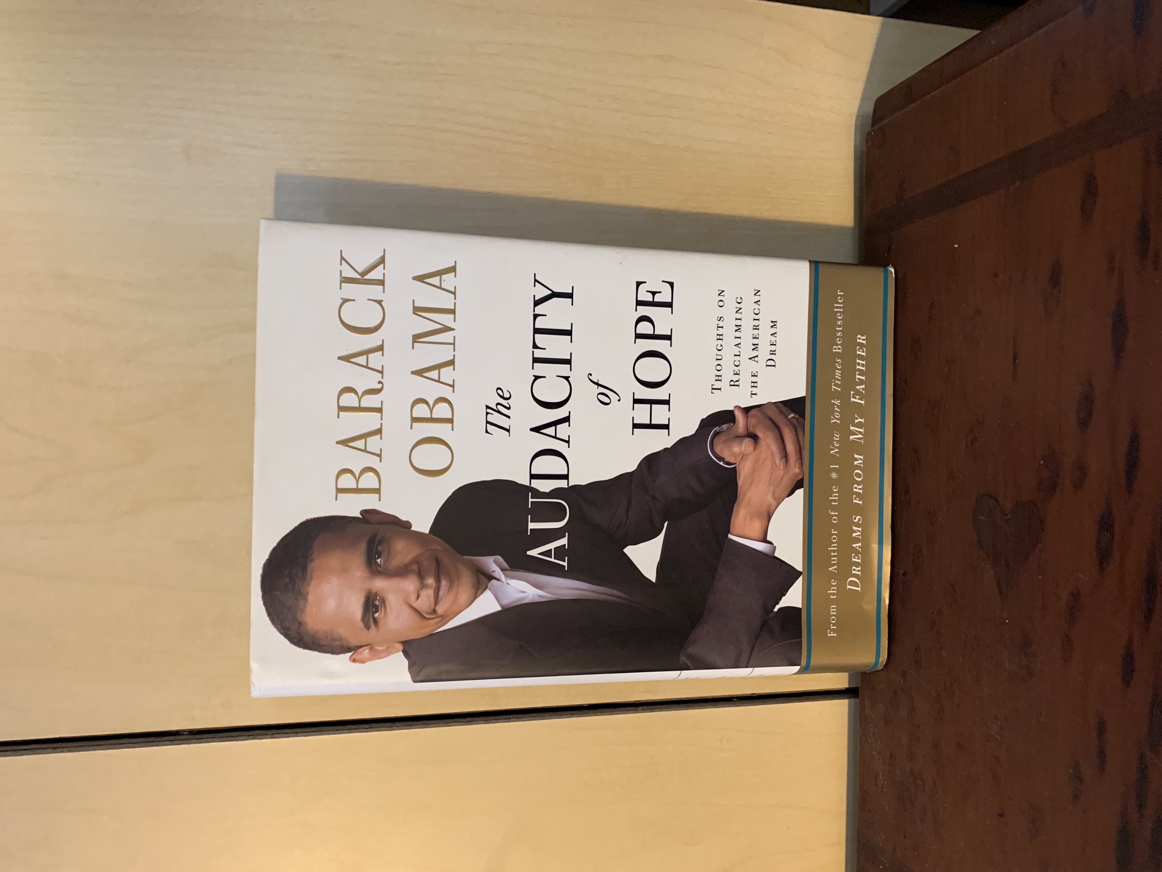 The Audacity of Hope by Obama, Barack: Signed by Author(s) | Reed's ...