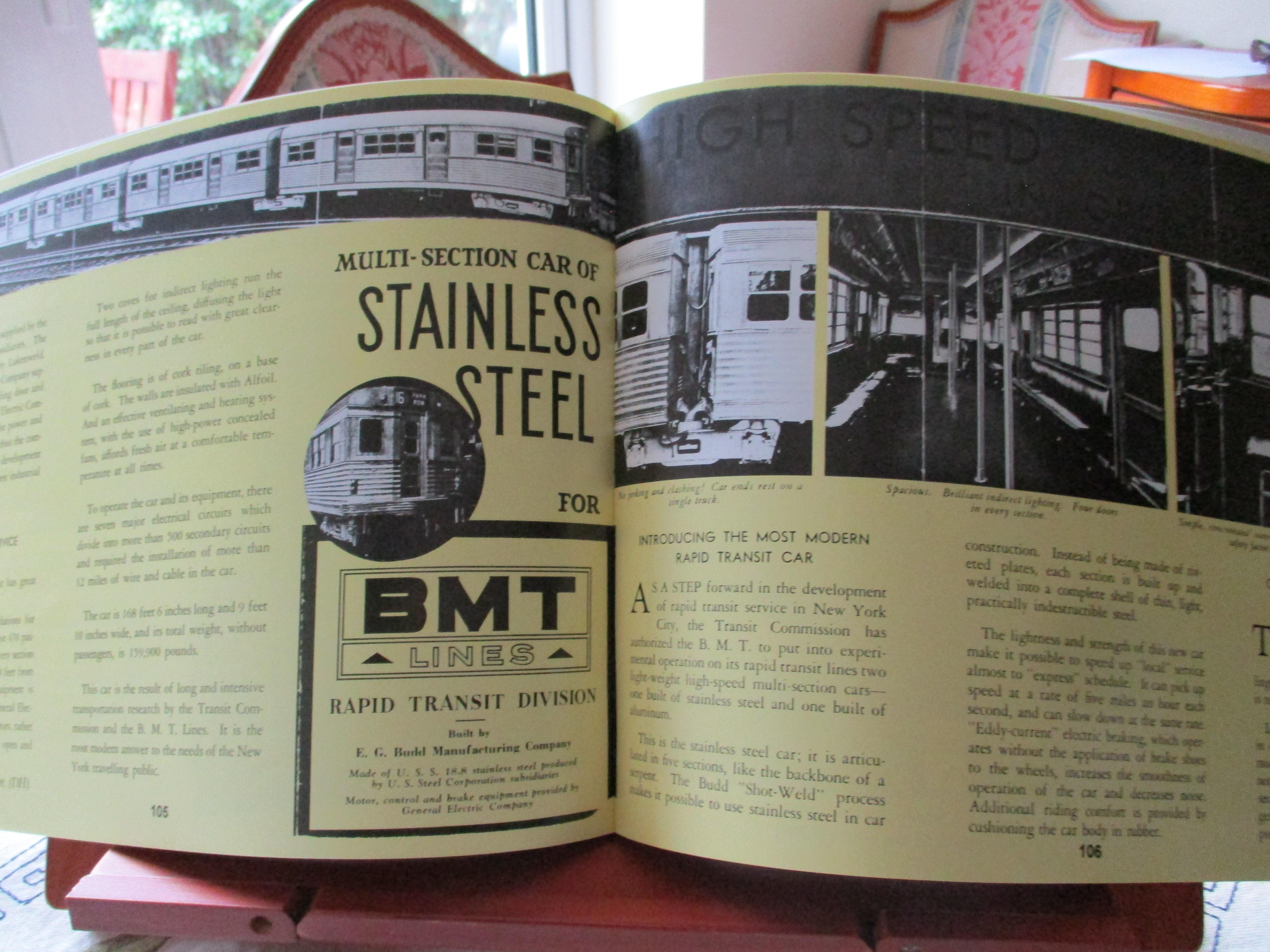 Subway Cars of the BMT by Greller, James Clifford: Good Soft cover ...