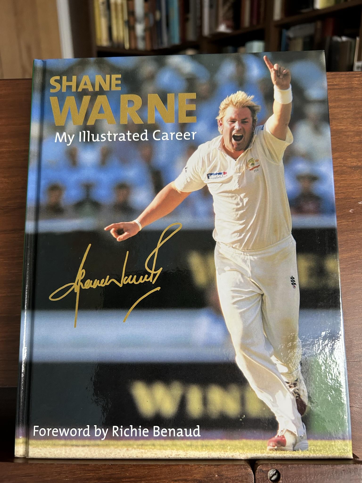 My Illustrated Career de Shane Warne: Fine Hardcover (2006) 1st Edition ...