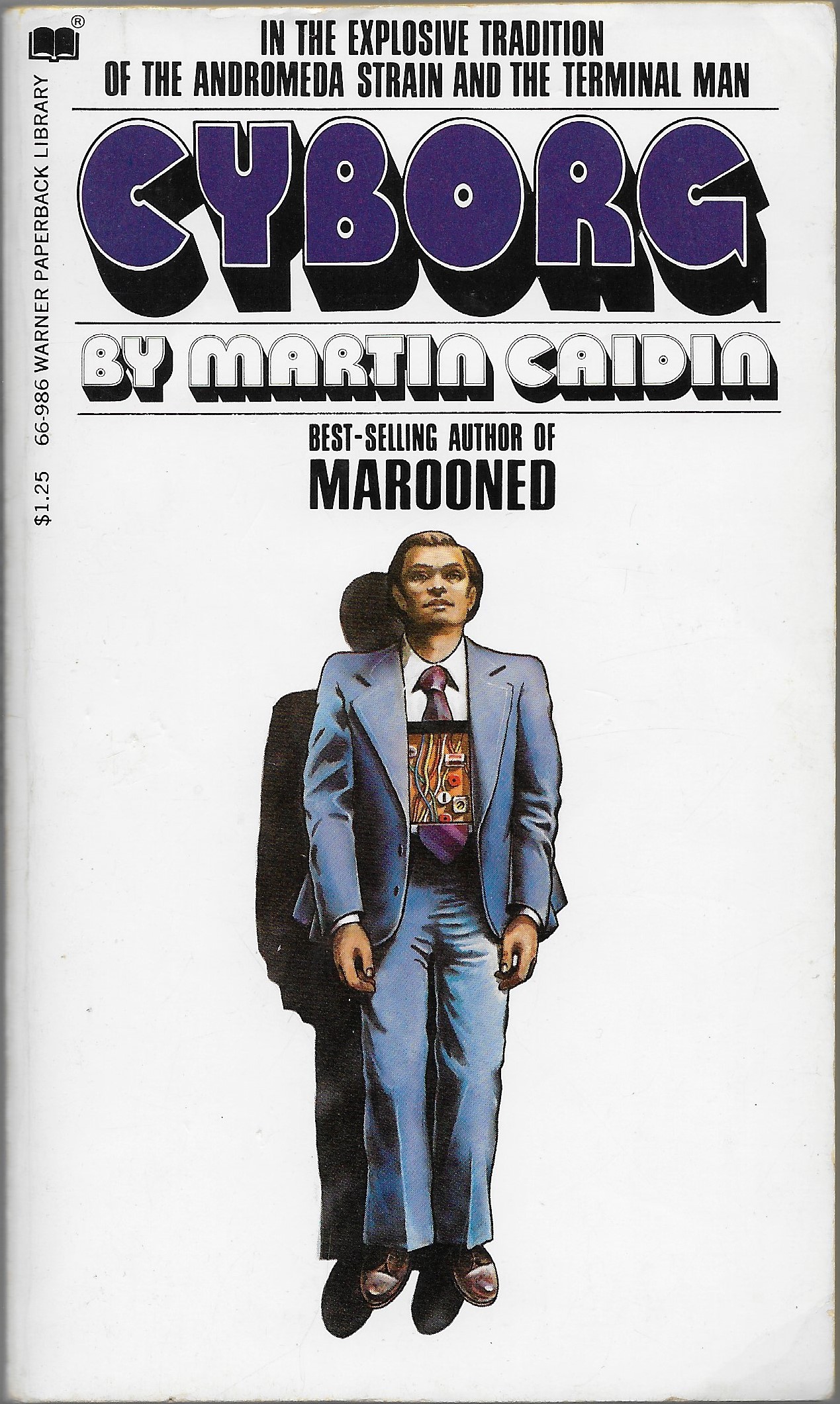 Cyborg by Martin Caidin: Very Good+ Mass Market Paperback (1972) 1st ...