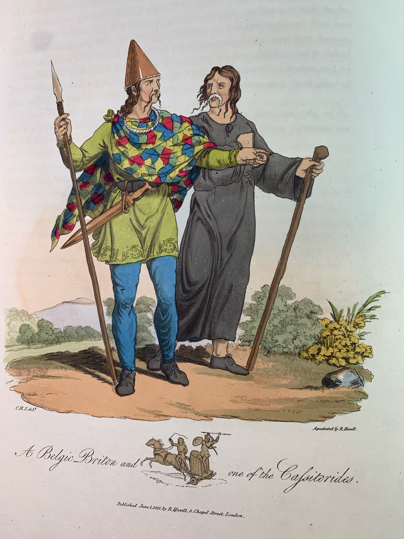 The Costume of The Original Inhabitants of the British Islands From the ...