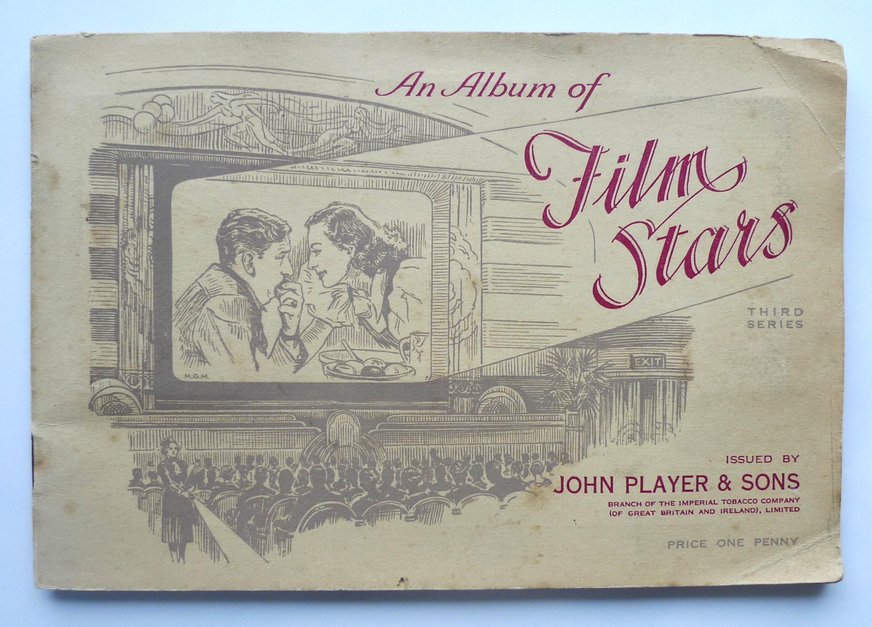 An Album of Film Stars: third series. by FILM STARS.: Good Soft cover ...