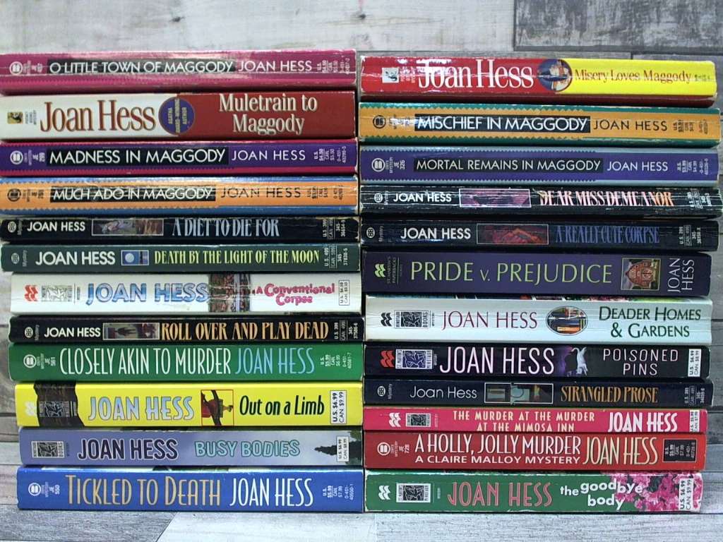 Set of 3 Early CLAIRE MALLOY Mysteries by Joan Hess: Good mass_market ...