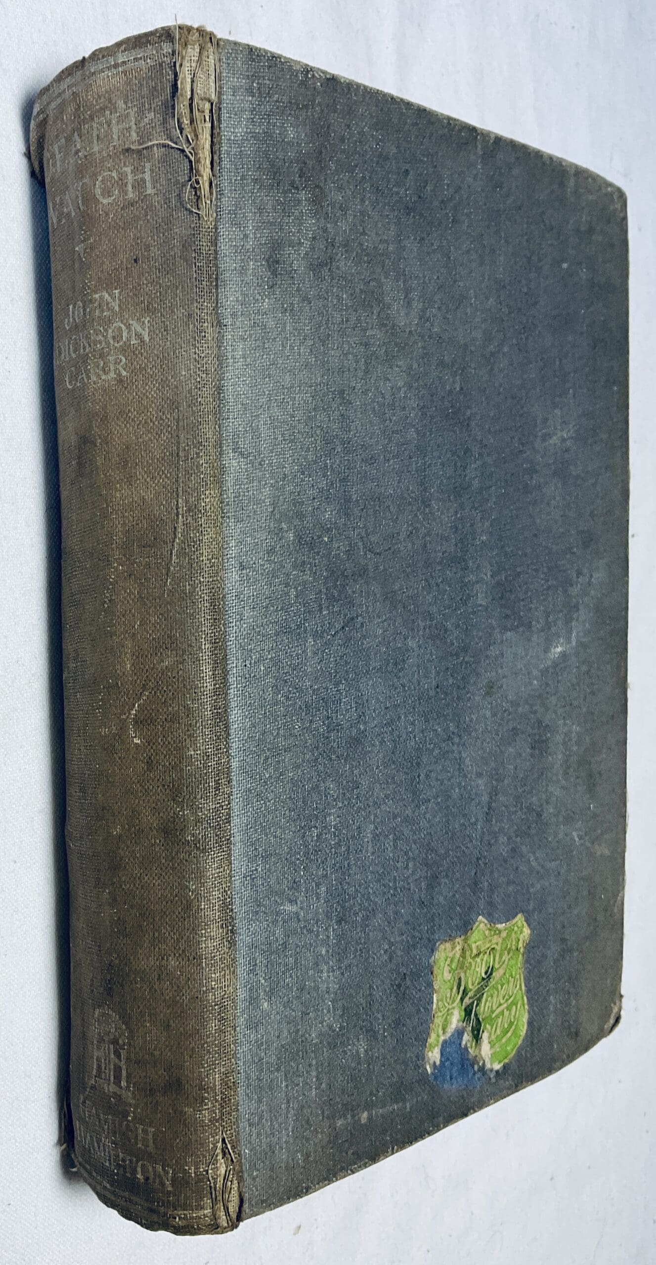 Death-Watch by CARR, John Dickson: (1935) First Edition. | Hadwebutknown