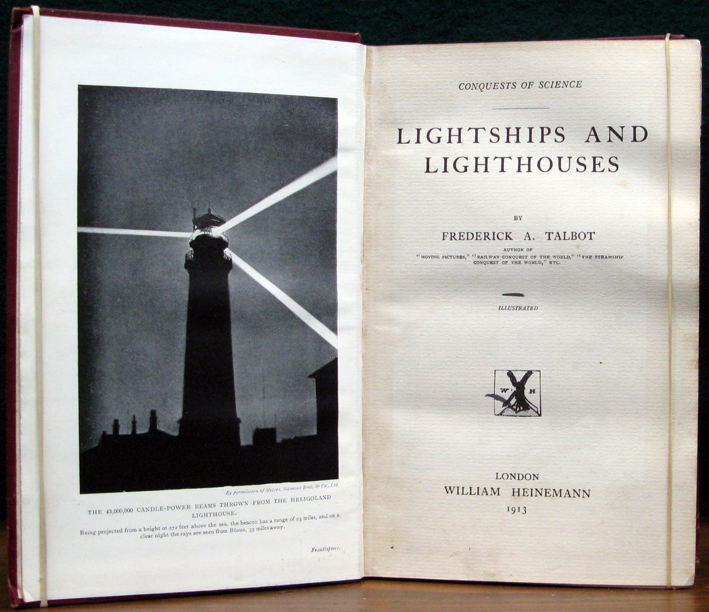LIGHTSHIPS AND LIGHTHOUSES. by TALBOT, Frederick A.: (1913) | The ...