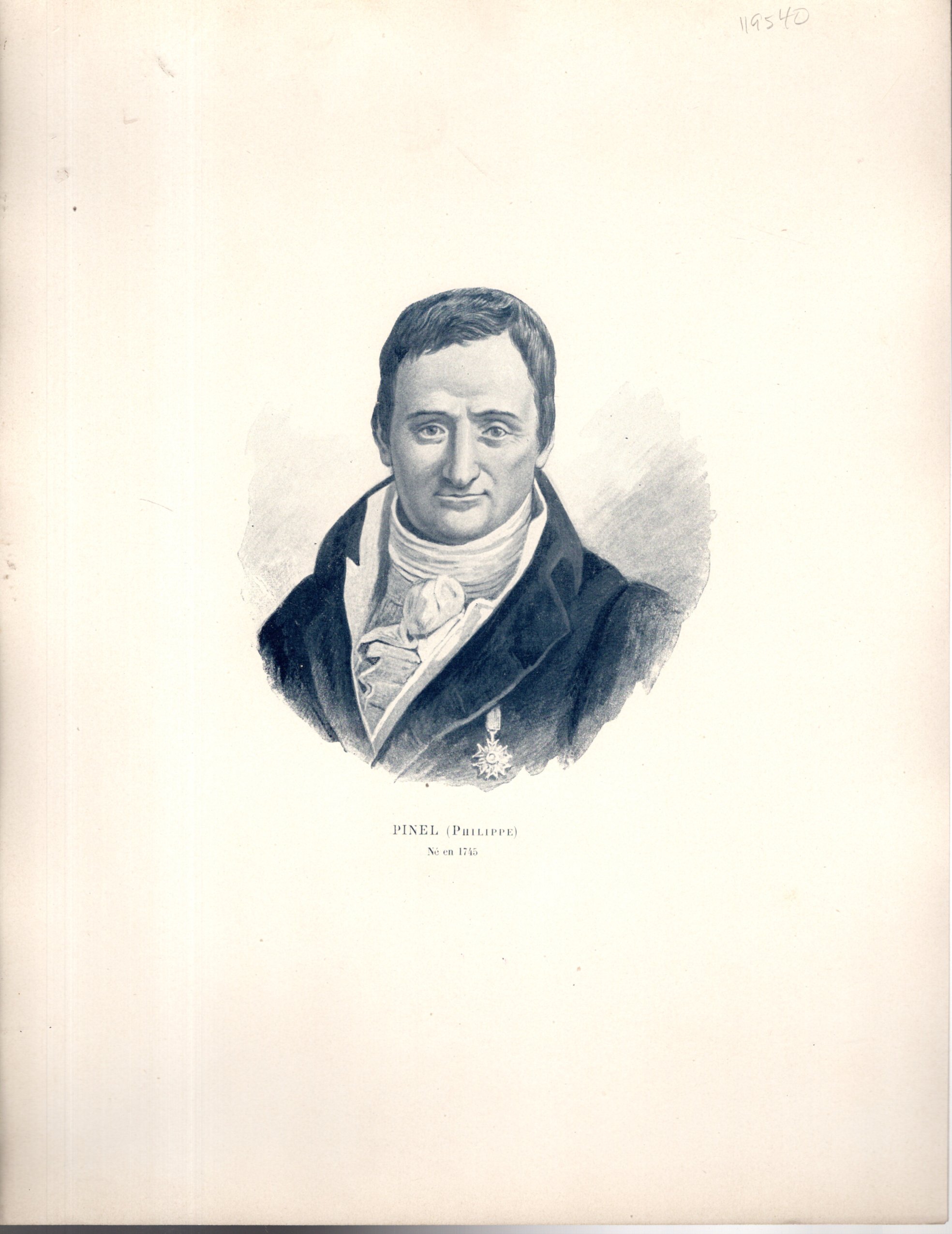 Philippe Pinel Moral Treatment