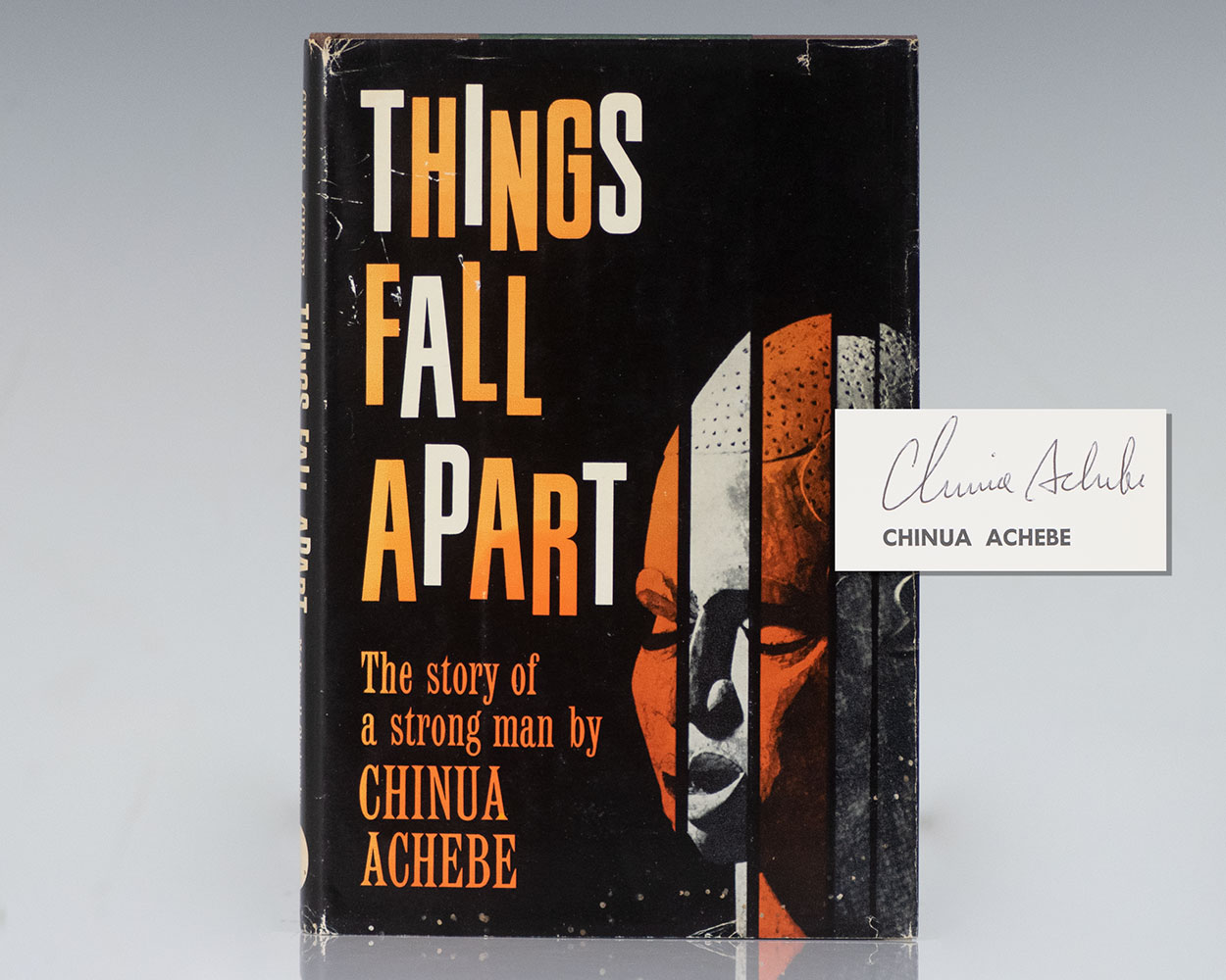Things Fall Apart. by Achebe, Chinua: (1959) Signed by Author(s ...