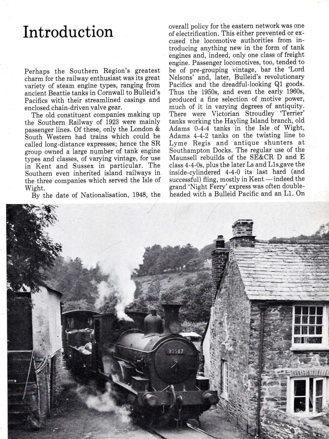 Southern Steam in Camera by Adams, John & Whitehouse, Patrick: Very Good hardback (1977) 1st ...