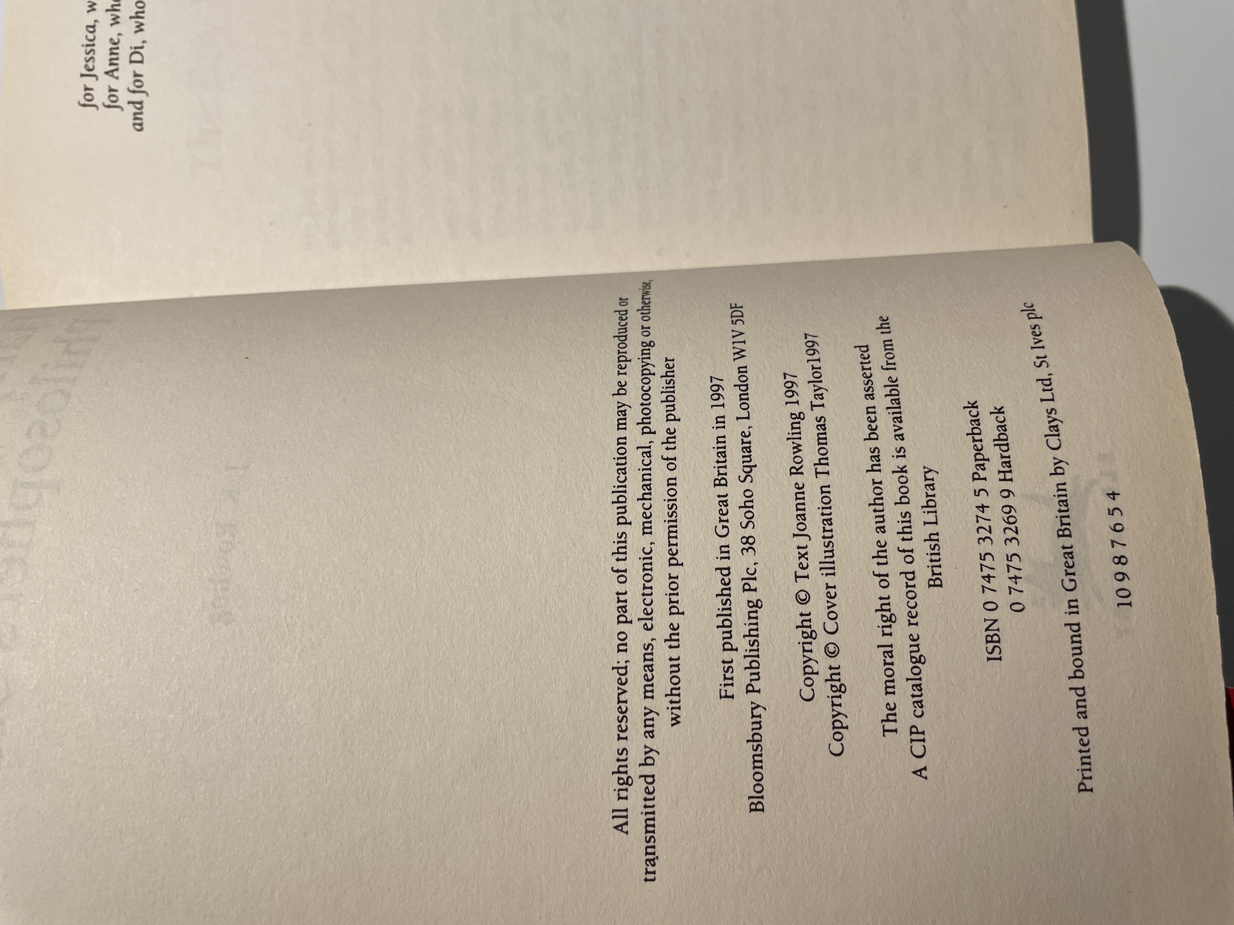 Harry Potter and the Philosopher's Stone (Book 1) by Rowling, J.K: Very ...