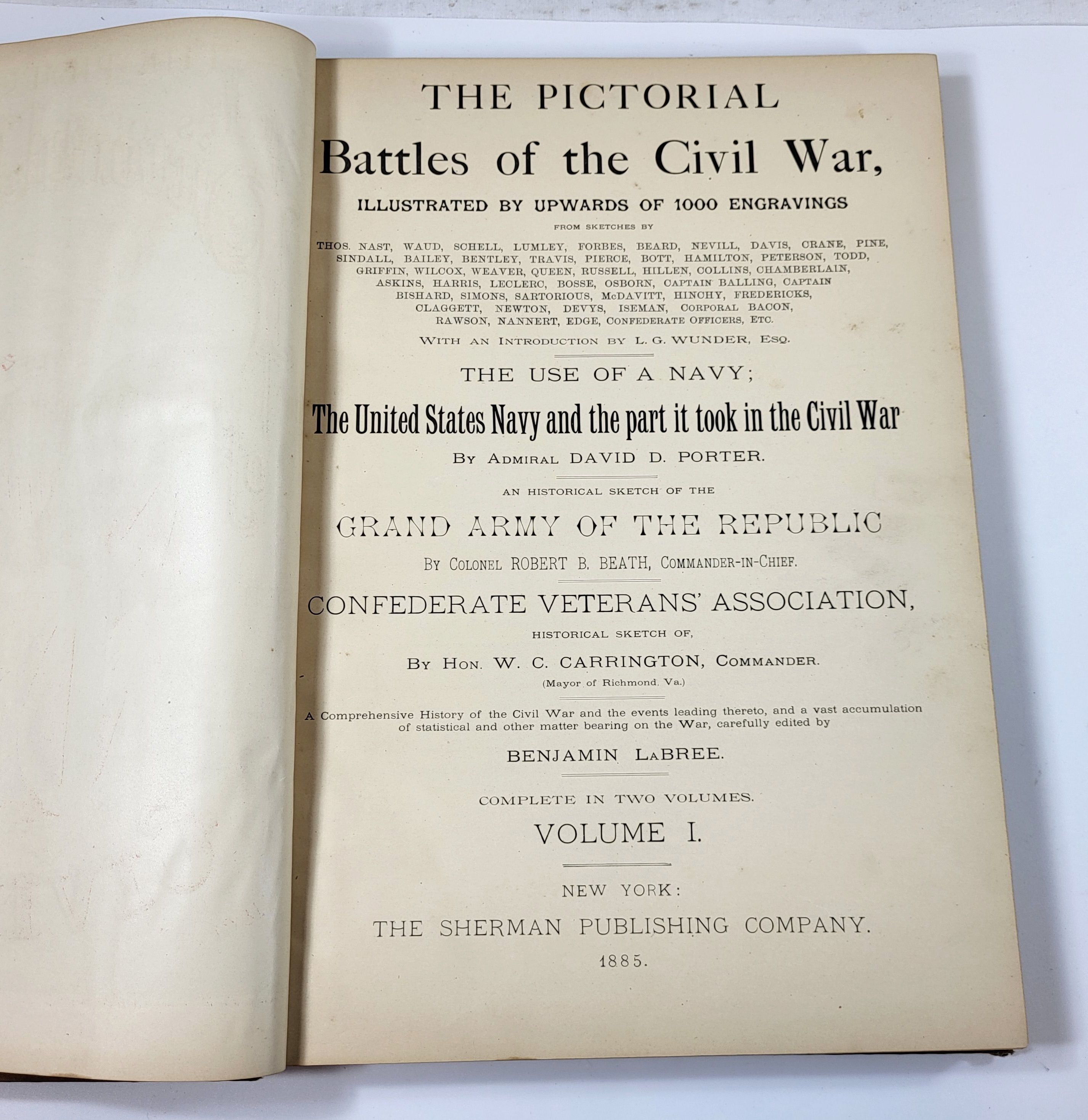 The Pictorial Battles of the Civil War, Illustrated By Upwards of 1000 ...