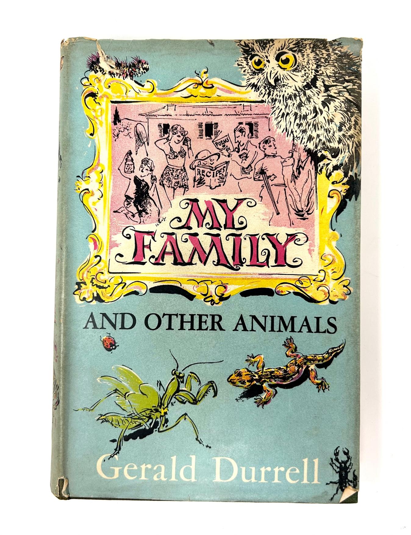 My Family and Other Animals de Gerald Durrell: Good DJ, hardback (1956 ...