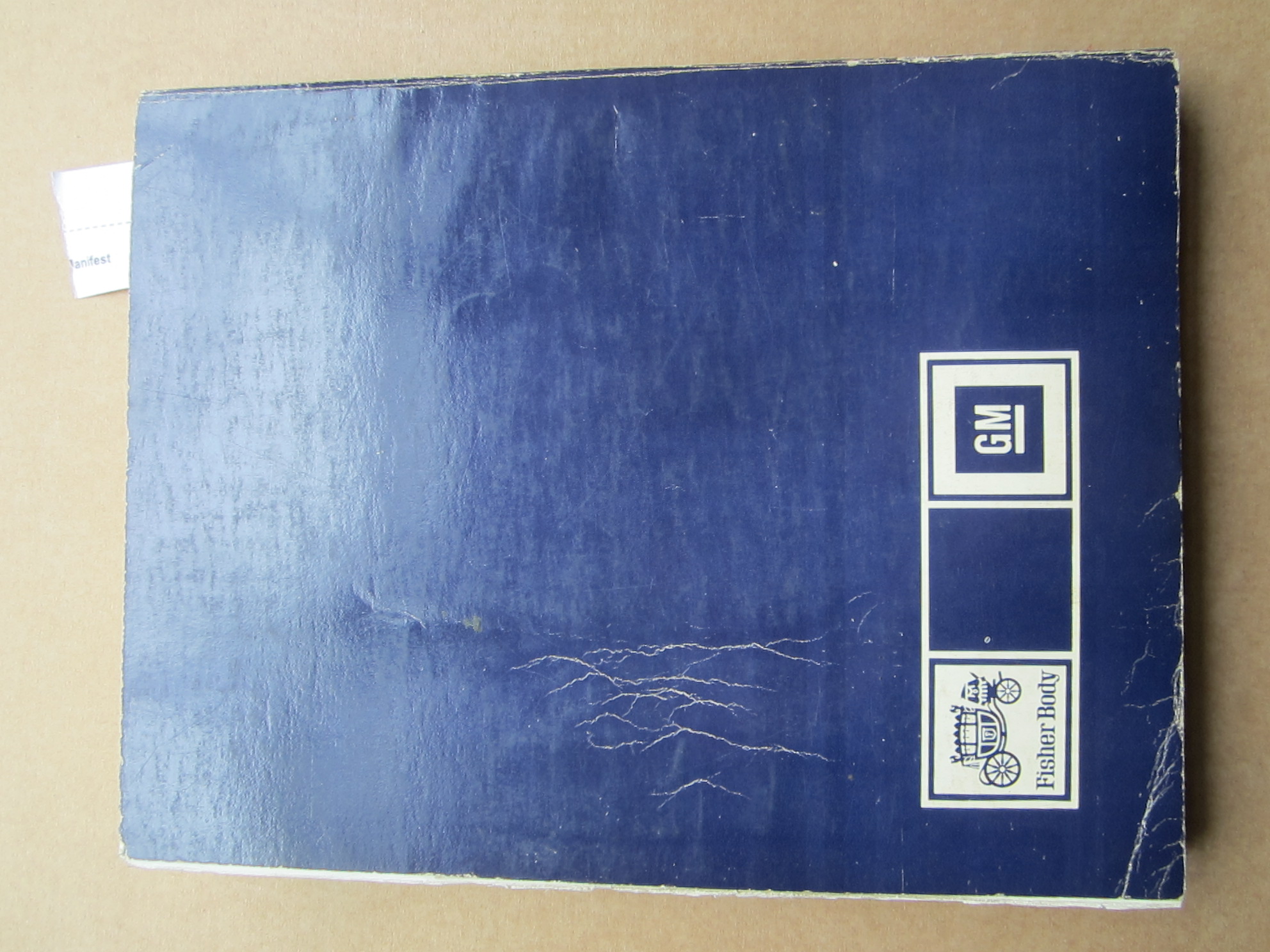 1980 Fisher Body Service Manual For All Body Styles (Except T and X by ...