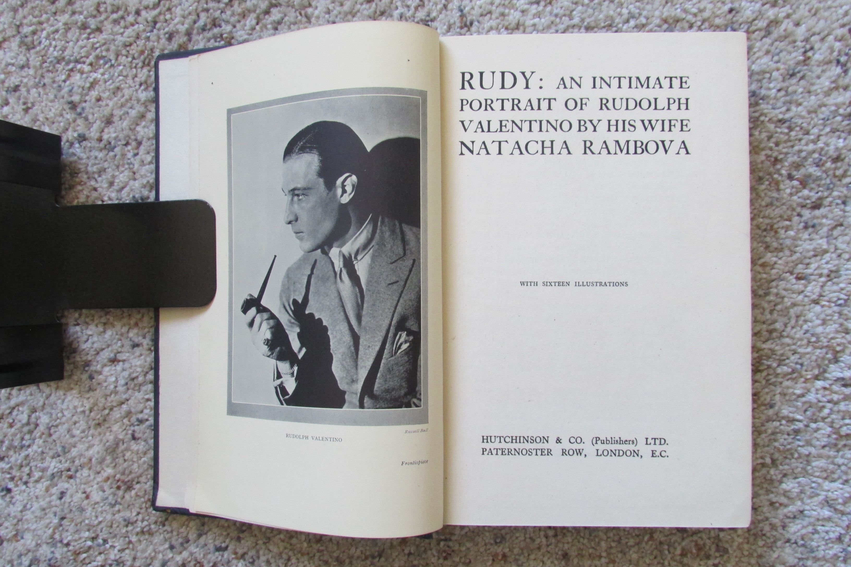 Rudy: An Intimate Portrait of Rudolph Valentino by His Wife Natacha ...