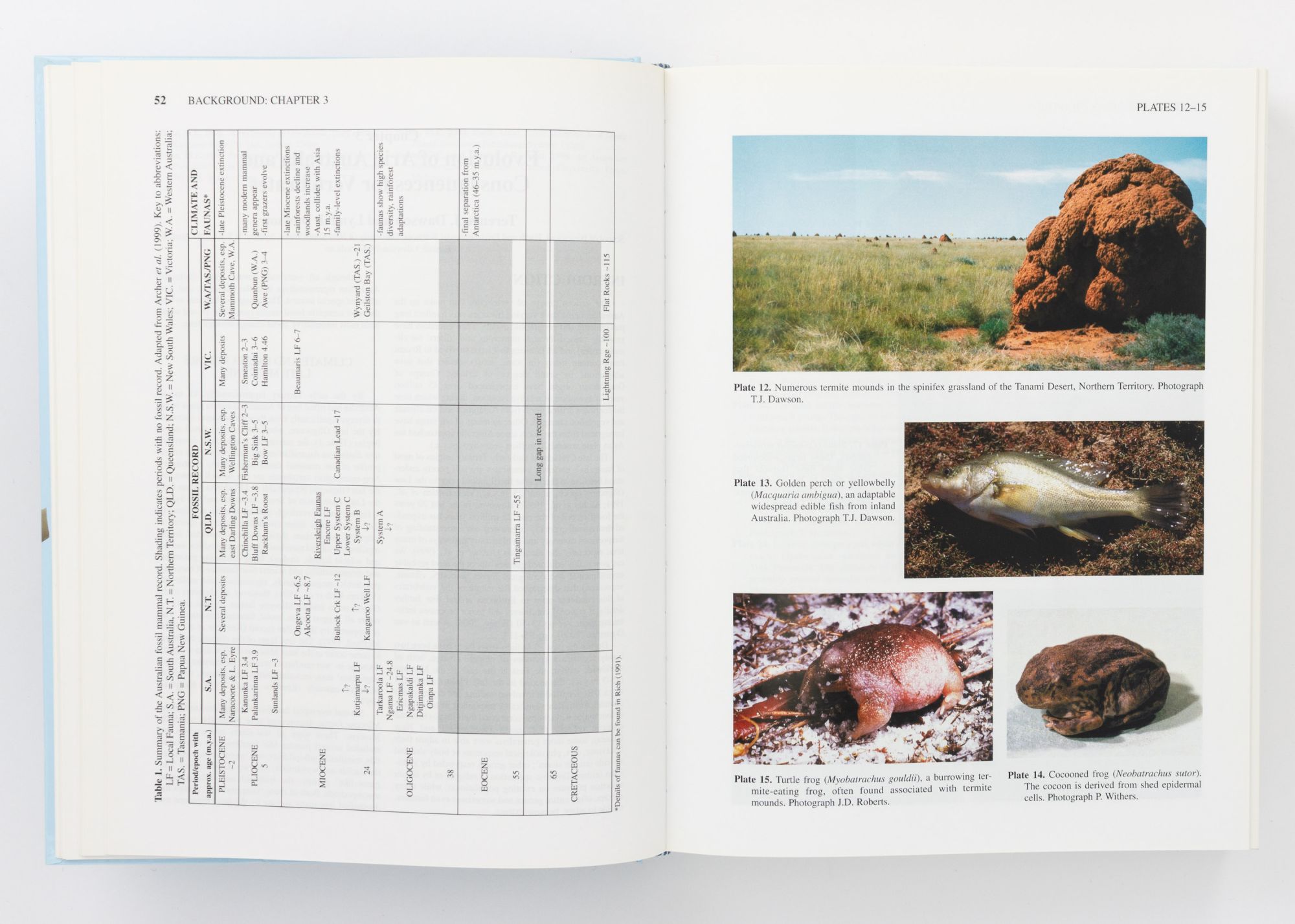Evolution and Biogeography of Australasian Vertebrates by MERRICK, J.R ...
