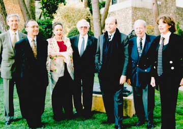 René Buron, Philippe Mailard, Jacques Toubon, Pierre Laffite, Lise ...