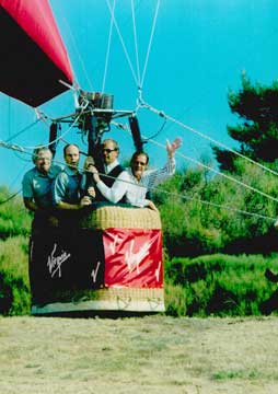 Richard Branson, Prince Albert, Kevin Costner, Roger Moore, signed by ...