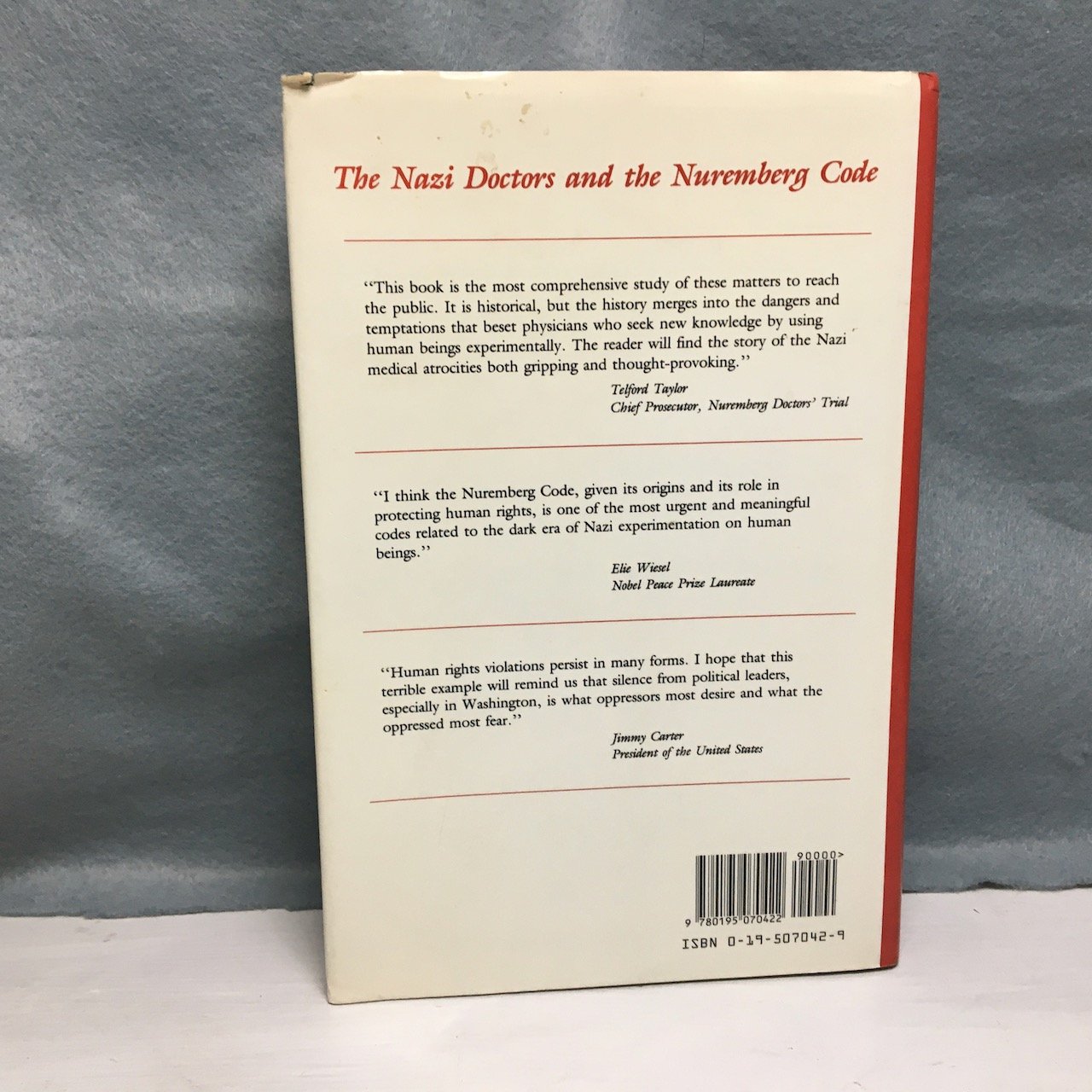 THE NAZI DOCTORS AND THE NUREMBERG CODE: HUMAN RIGHTS IN HUMAN ...