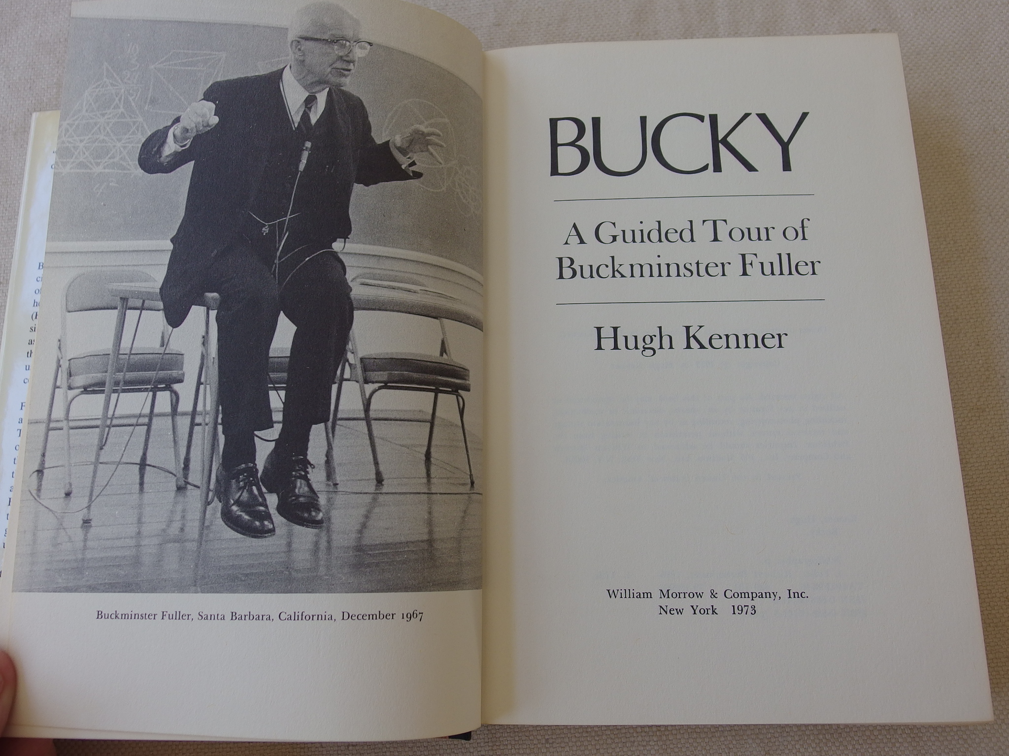 Bucky : A Guided Tour of Buckminster Fuller by Hugh Kenner: Fine ...