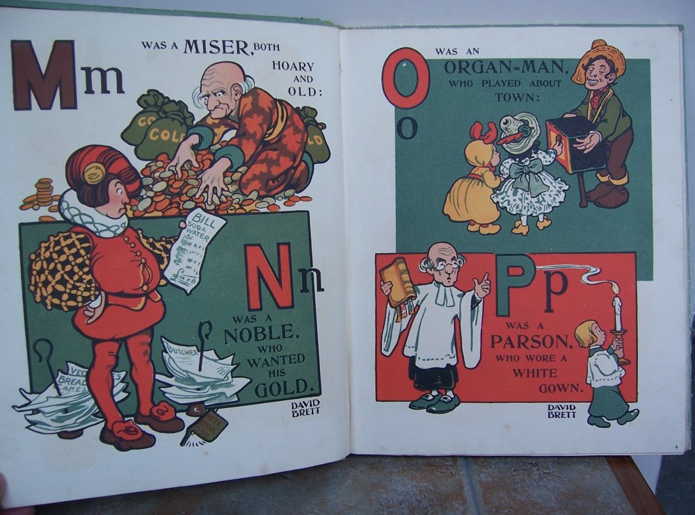 DAVID BRETT'S NURSERY BOOK. by BRETT, DAVID (illustrator).: (1905 ...