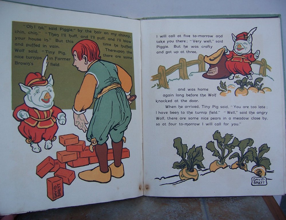 DAVID BRETT'S NURSERY BOOK. by BRETT, DAVID (illustrator).: (1905 ...
