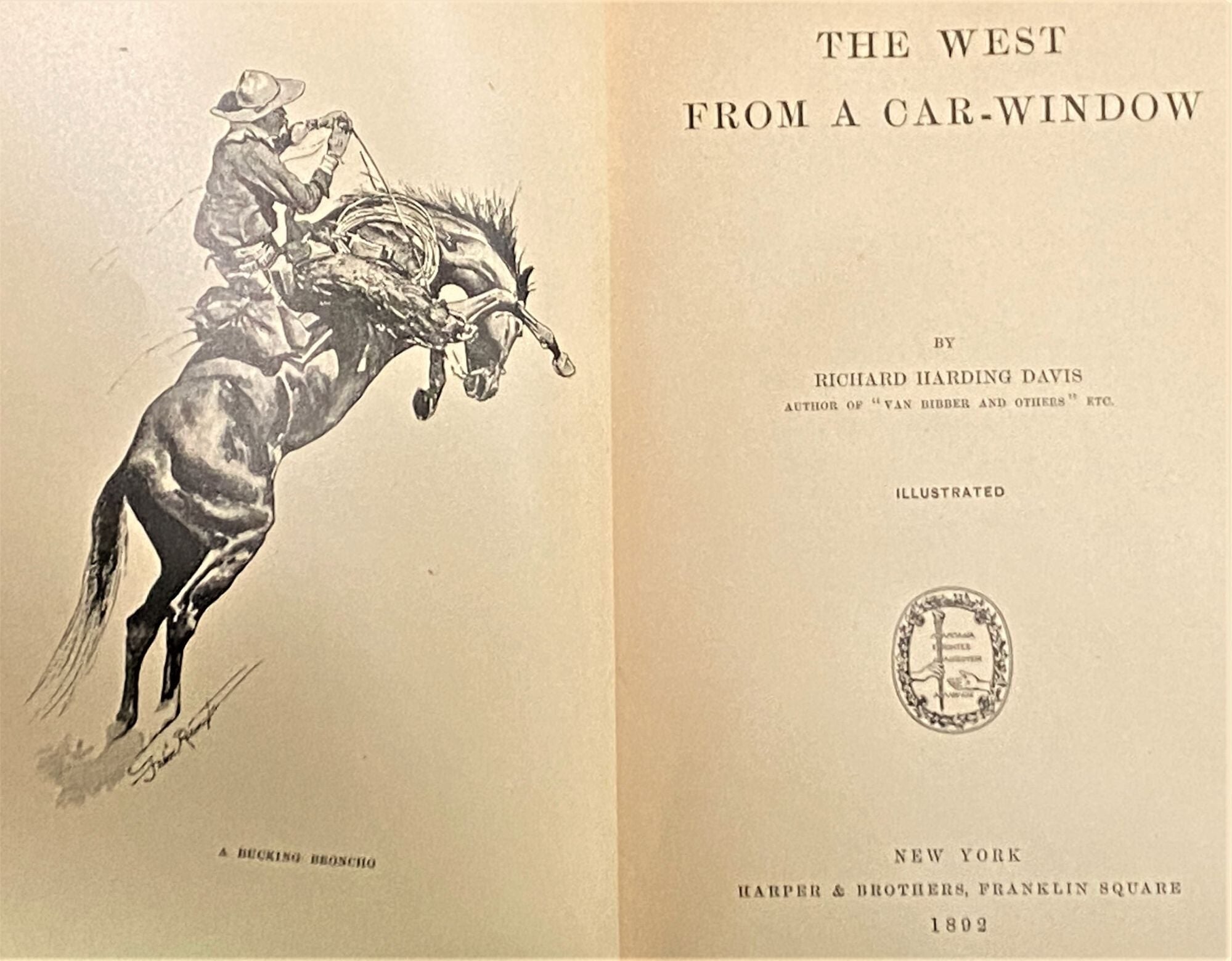 The West from a Car Window by Richard Harding Davis: (1892) | My Book ...