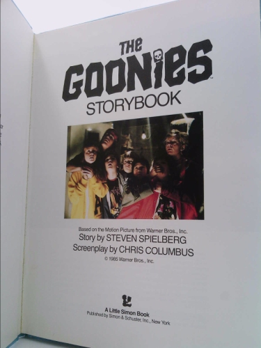Goonies Storybook: Based on the Motion Picture from Warner Bros., Inc ...