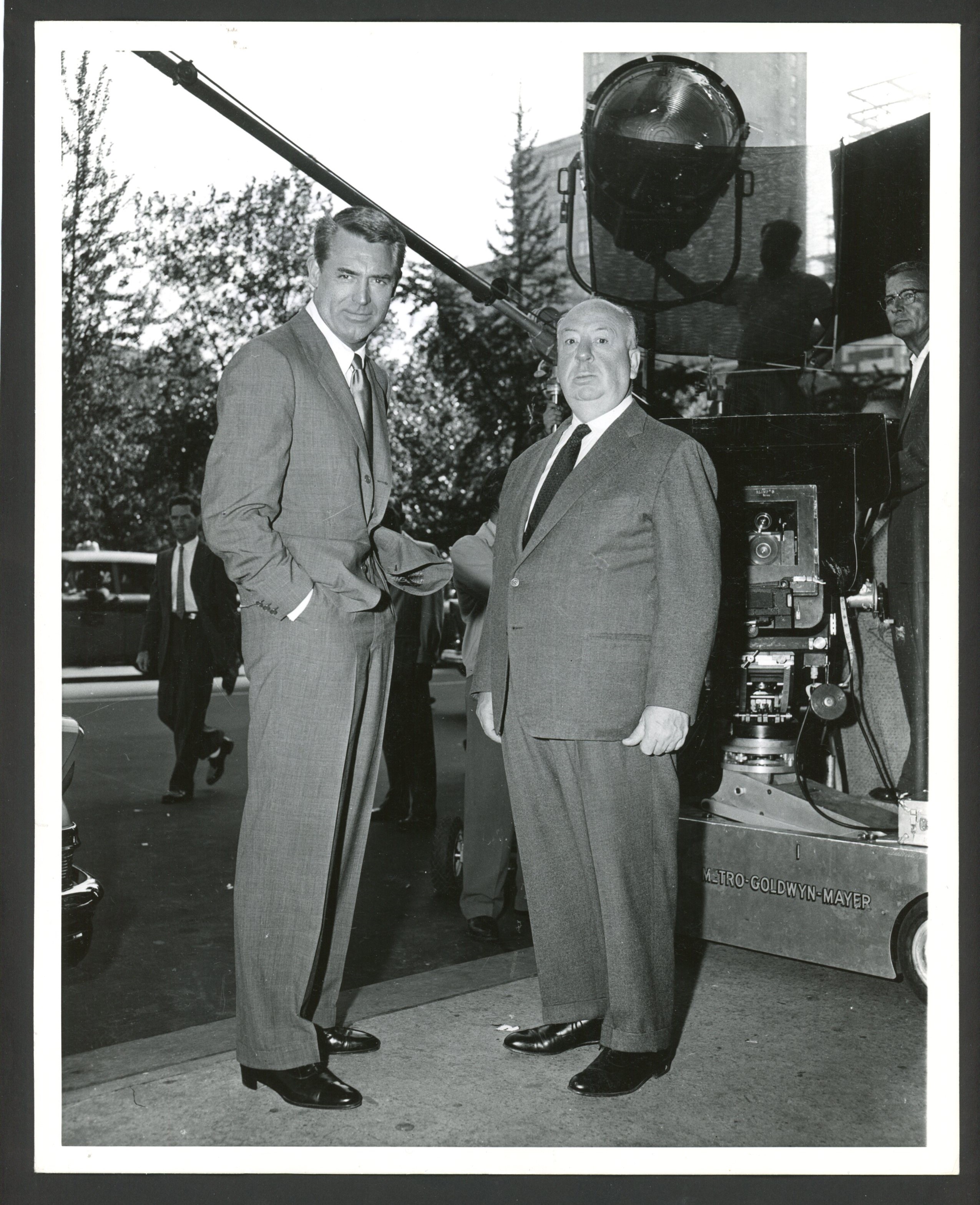 NORTH BY NORTHWEST (Original Candid 1959 Double Weight Photograph of ...