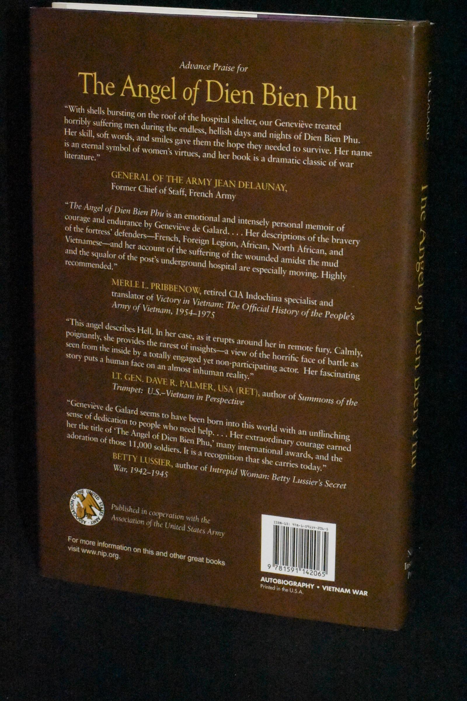 The Angel of Dien Bien Phu; The Lone French Woman at the Decisive ...