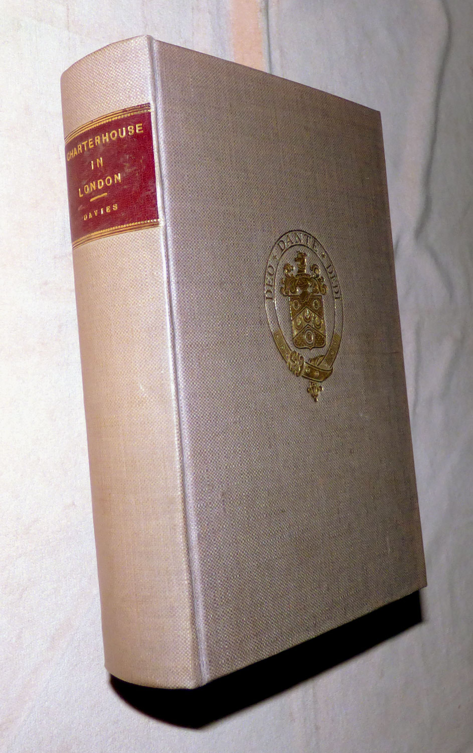 CHARTERHOUSE IN LONDON: Monastery, Mansion, Hospital School by DAVIES ...